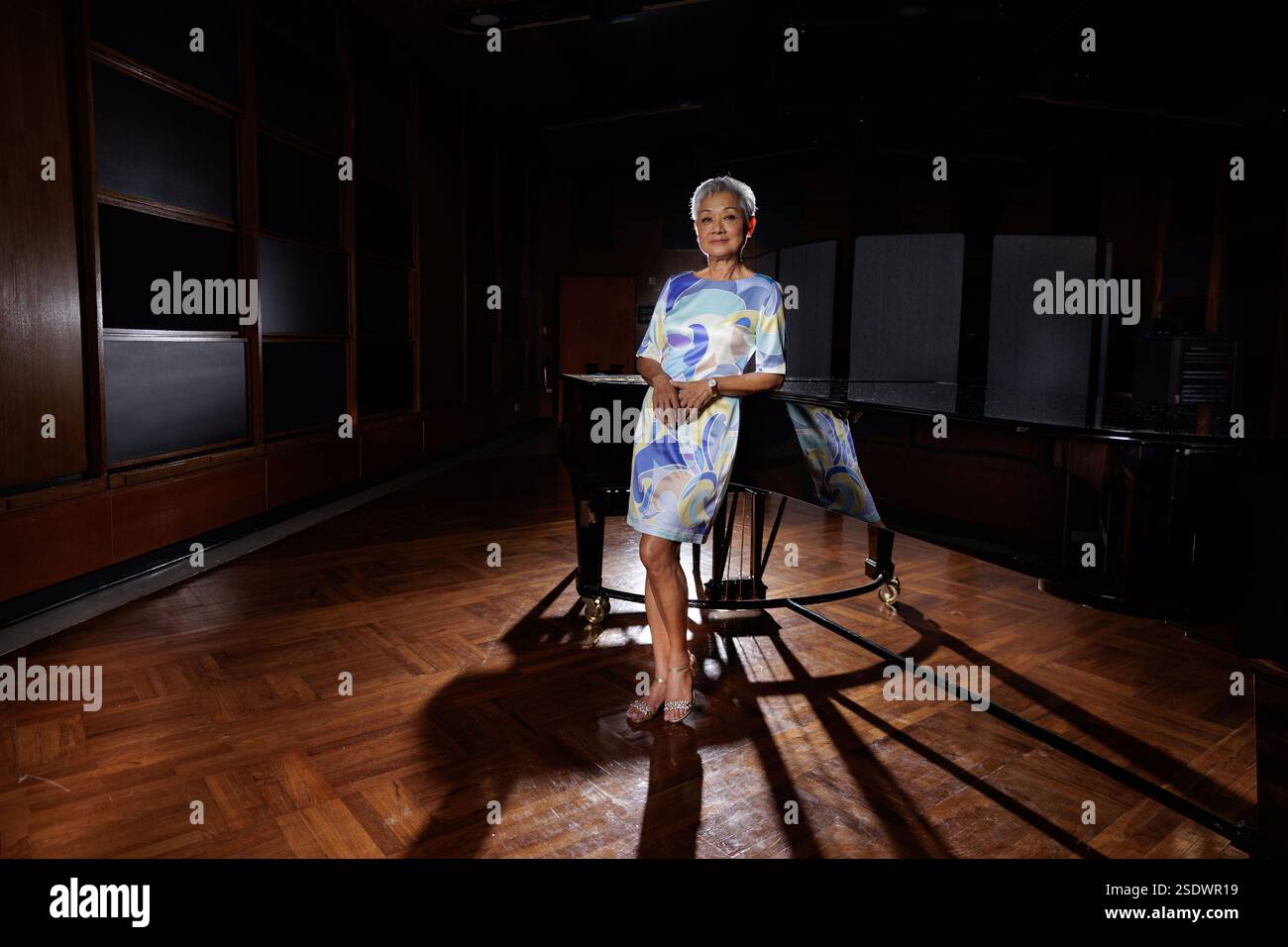 A portrait of Frances Yip, the Hong Kong Cantopop icon renowned for her ...