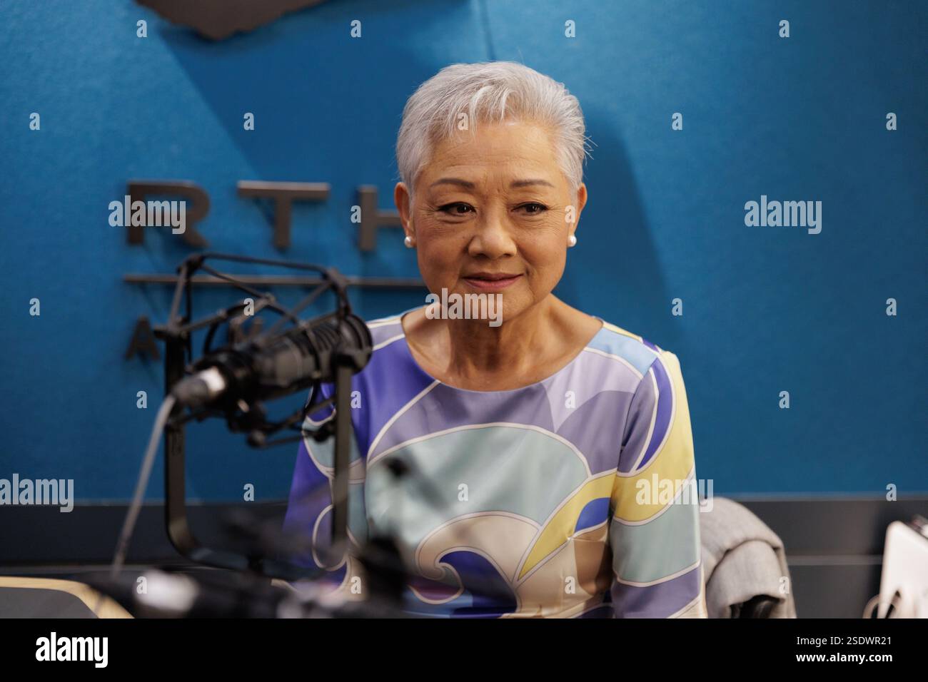 A portrait of Frances Yip, the Hong Kong Cantopop icon renowned for her powerful vocals and ...