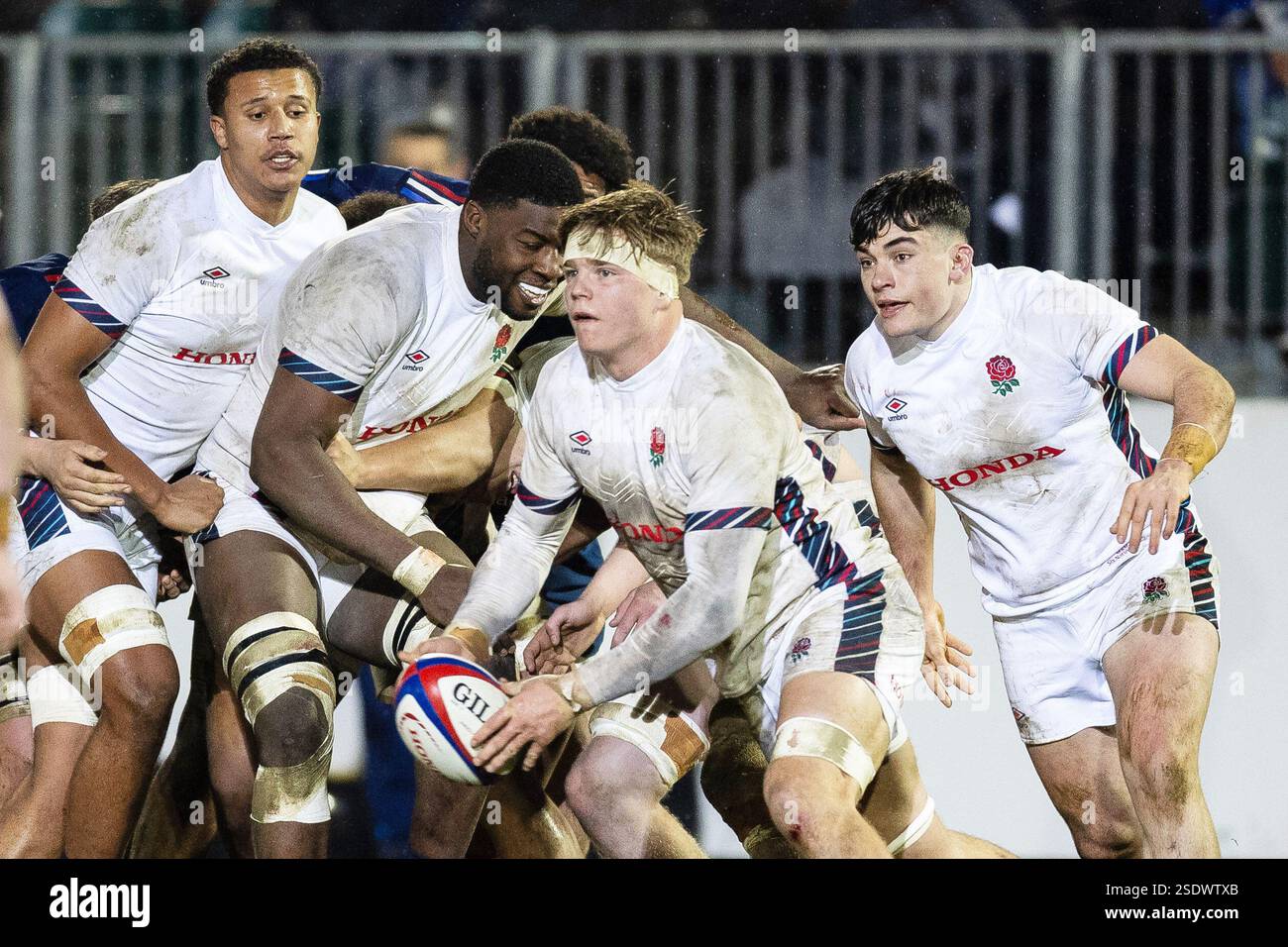 Henry Pollock of England during the U20 Six Nations championship 2025 ...