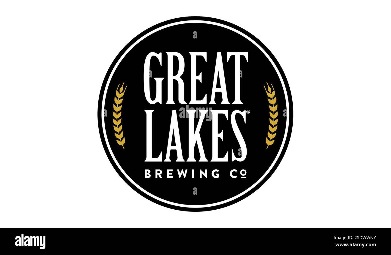 Great Lakes Dortmunder Gold Lager Logo, Logo Stock Photo - Alamy