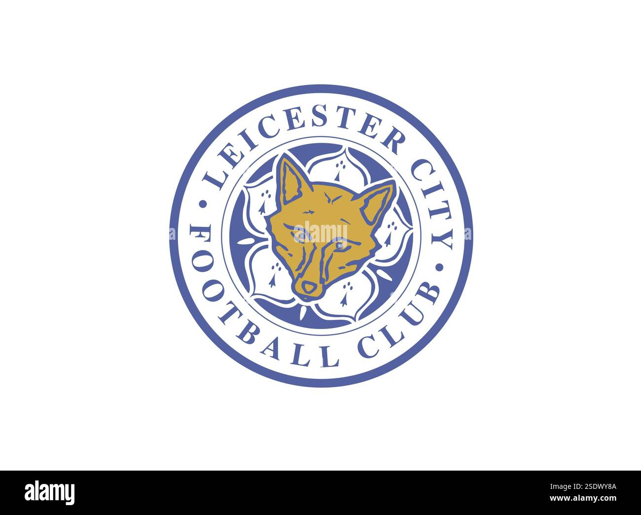 Rotated to right, Leicester City 1992, Soccer, Historic Logo from 1992 ...