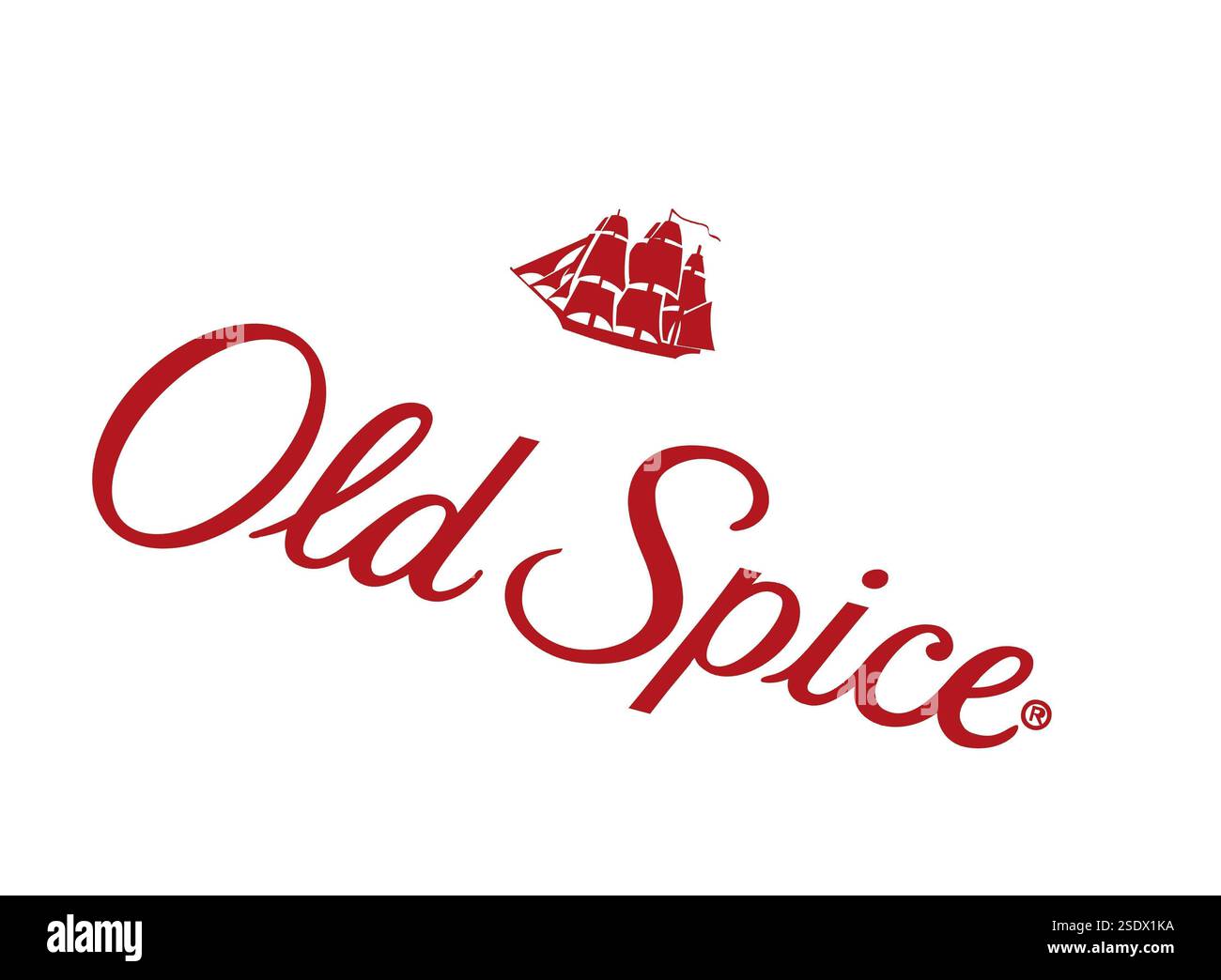 Rotated to right, Old Spice Logo Perfume, Logo Stock Photo - Alamy