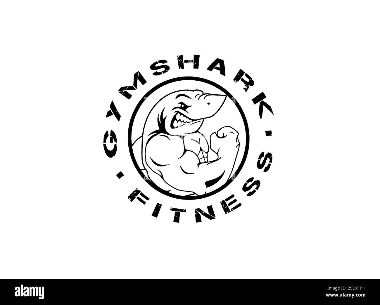 Turned to the left, Gymshark logo old, fashion accessories, logo Stock ...