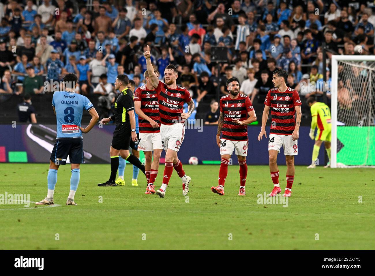 8th February 2025; Allianz Stadium, Sydney, NSW, Australia: A-League ...