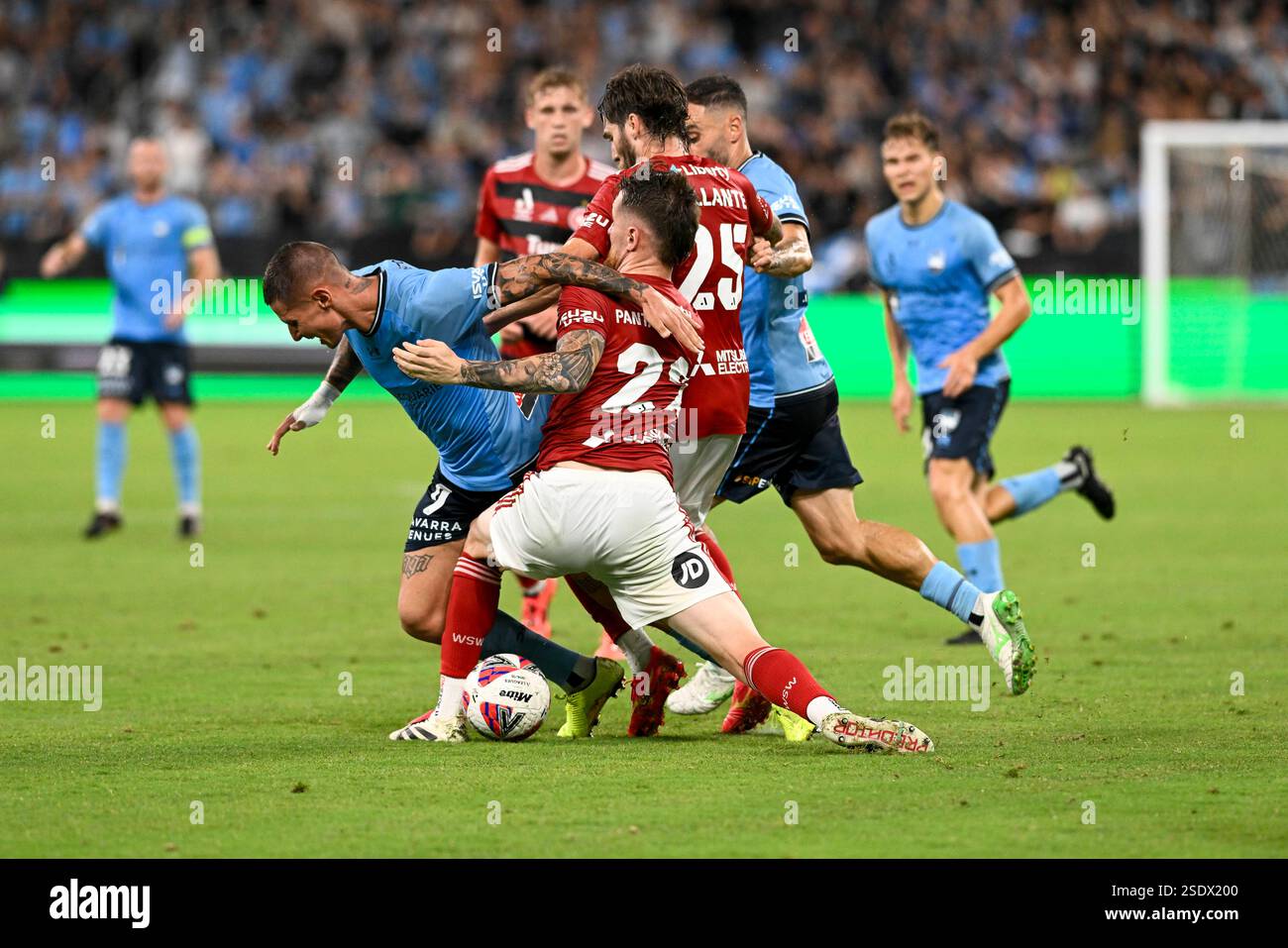 8th February 2025; Allianz Stadium, Sydney, NSW, Australia: A-League ...