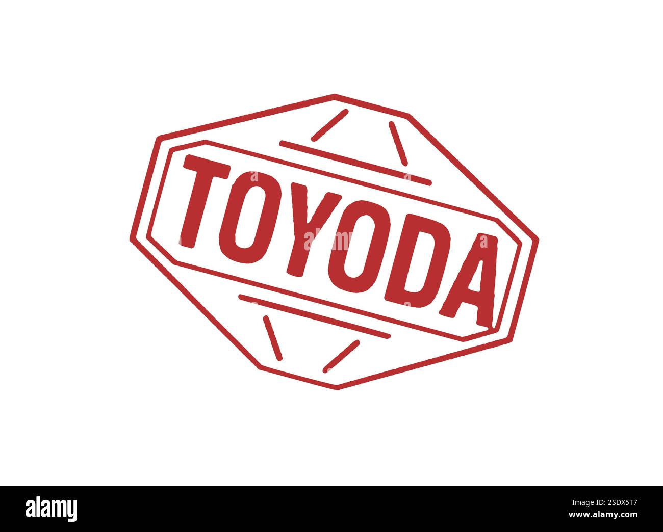 Rotated to right, Toyota Logo 1935, Car, Historic Logo from 1935 Stock ...