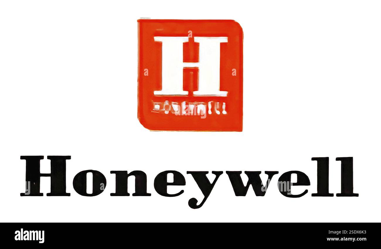 Honeywell Logo 1958, Technology, Old Logo from 1958 Stock Photo - Alamy