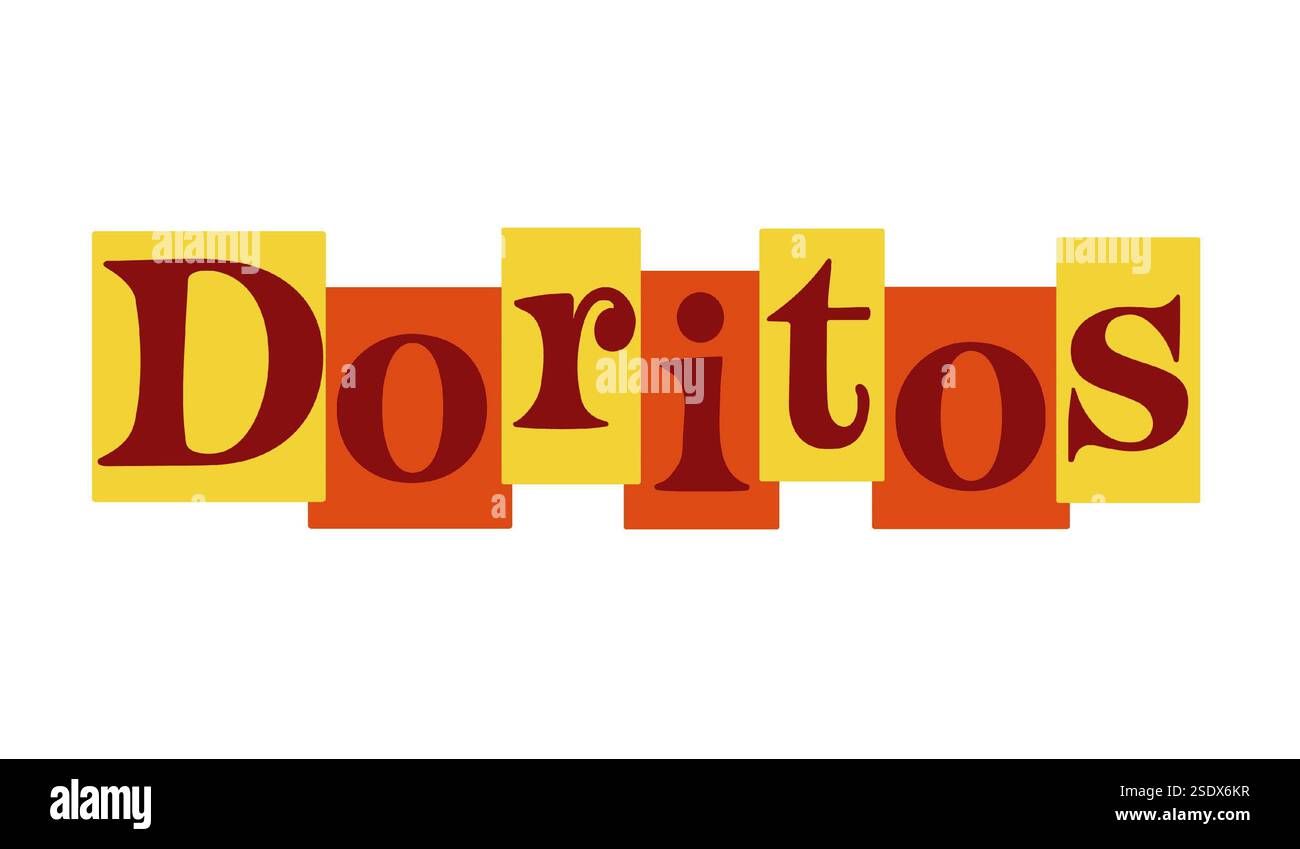 Doritos Logo 1964, Food, Old Logo from 1964 Stock Photo - Alamy
