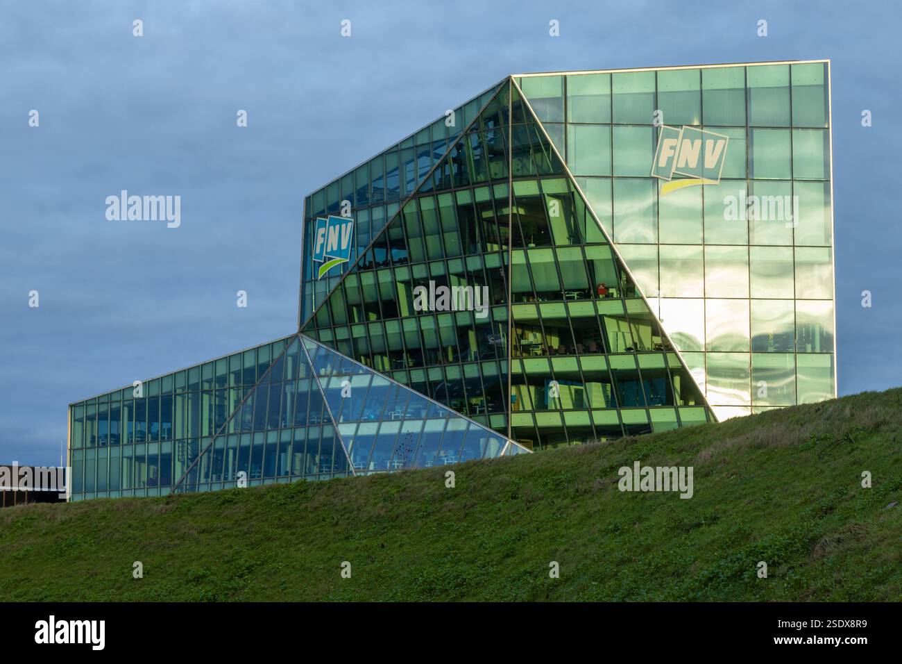 FNV: Federation of Dutch Trade Unions Headquarters in Utrecht. The ...