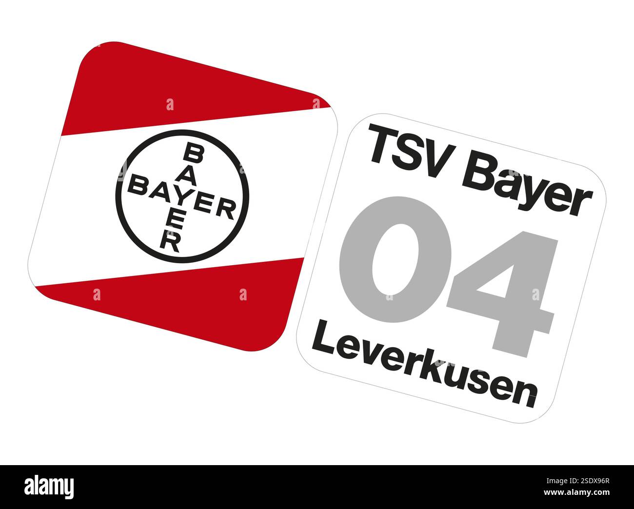 Rotated to right, Bayer 04 Leverkusen Logo 1984, Soccer, Old Logo from ...