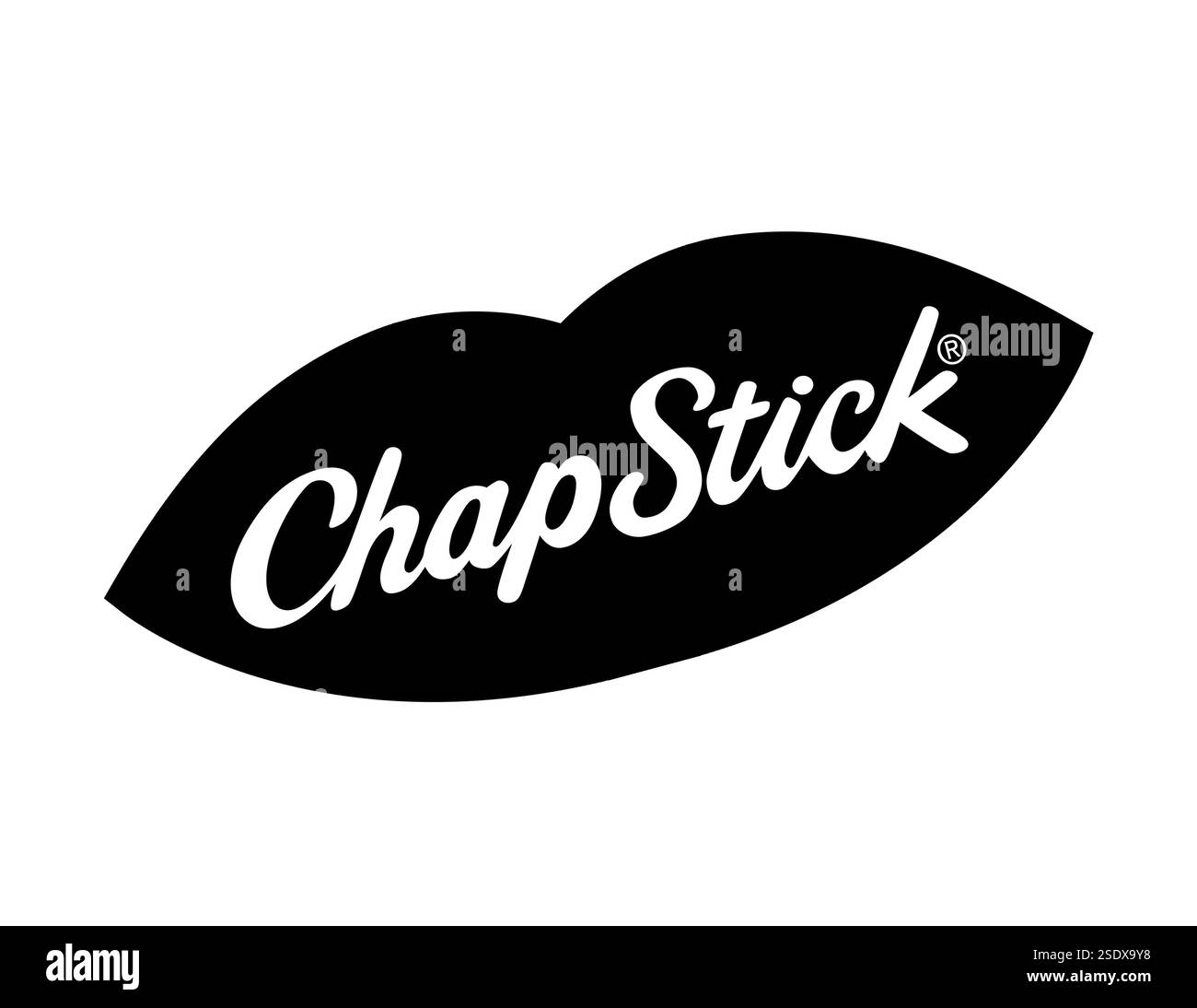 Rotated to left, ChapStick Logo, Cosmetics, Logo Stock Photo - Alamy