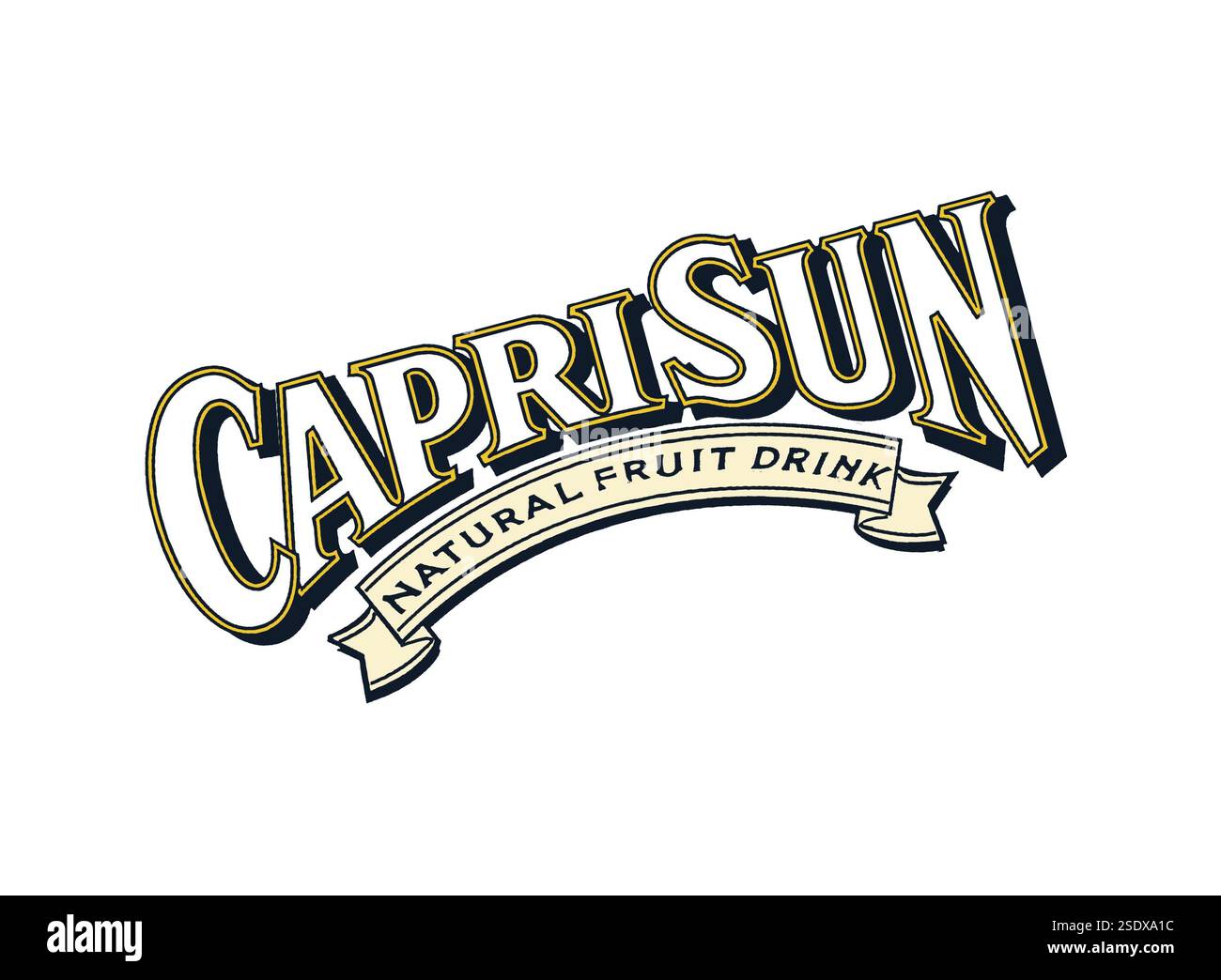 Rotated to left, Capri Sun Logo 1981, Drink, Old Logo from 1981 Stock ...