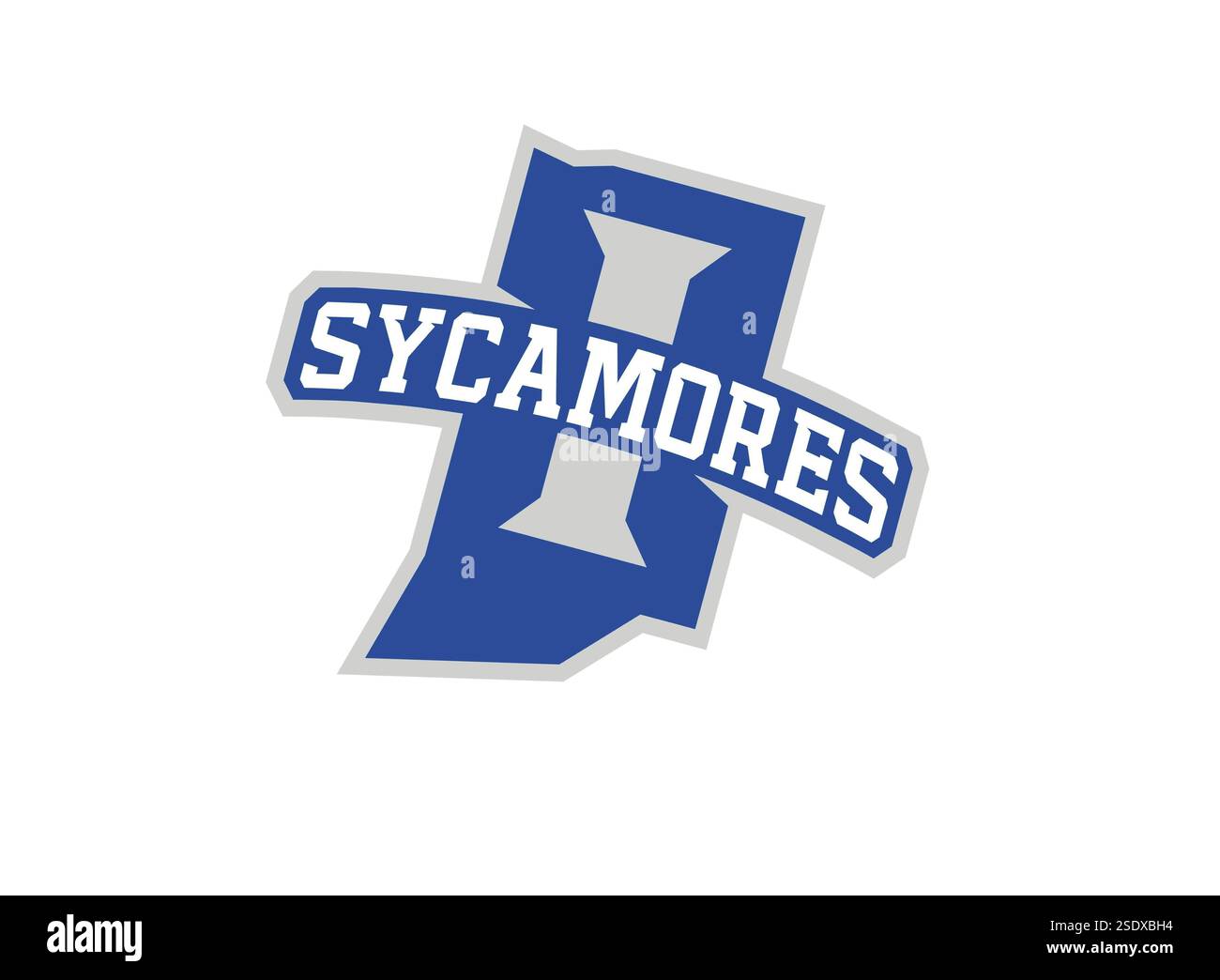 Rotated to right, Indiana State Sycamores Logo, American colleges ncaa ...
