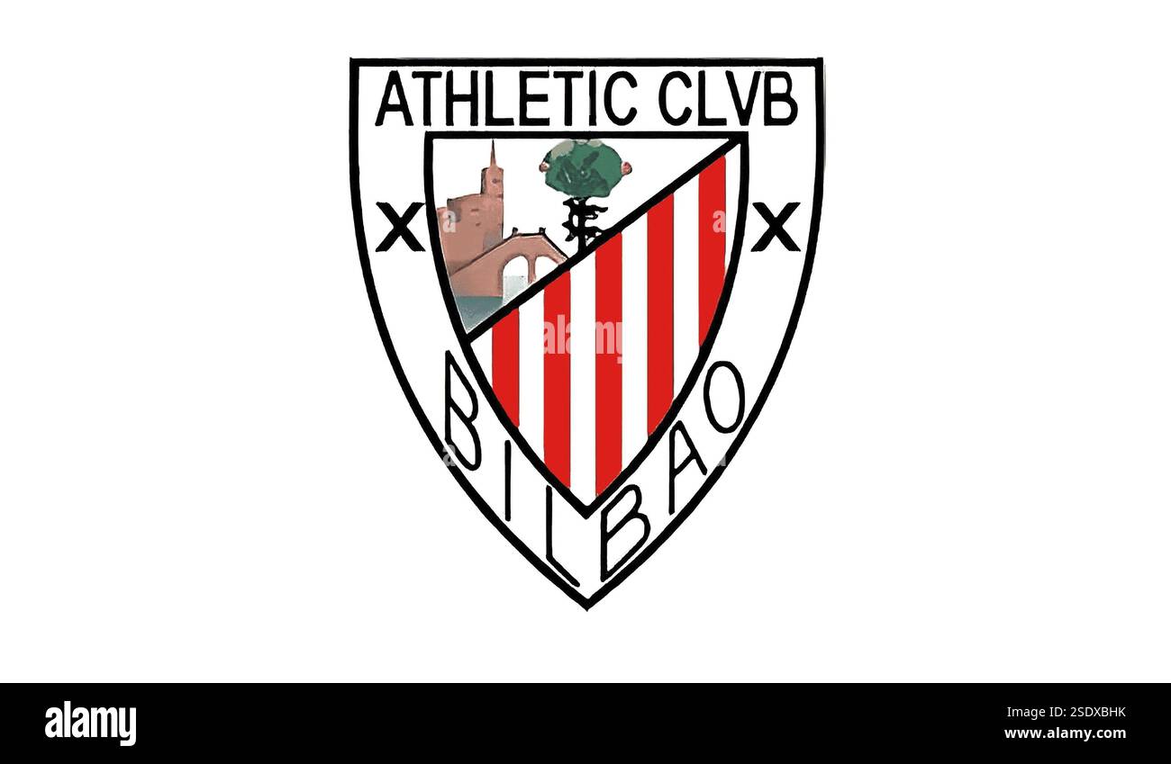 Athletic Bilbao Logo 1930 1941, Soccer, Old Logo from 1941 Stock Photo ...
