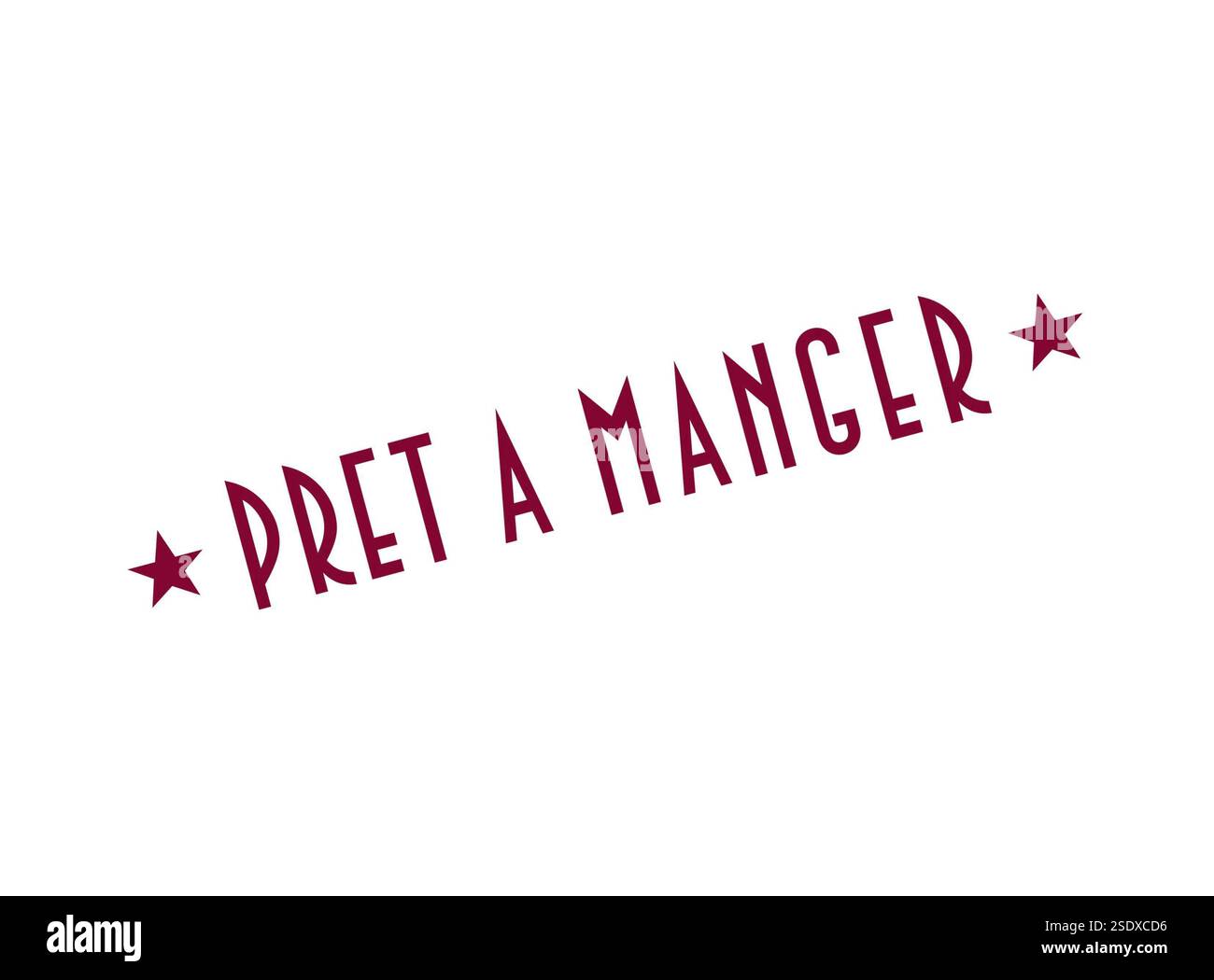 Nach links gedreht, Pret a Manger Logo, Logo Stock Photo - Alamy