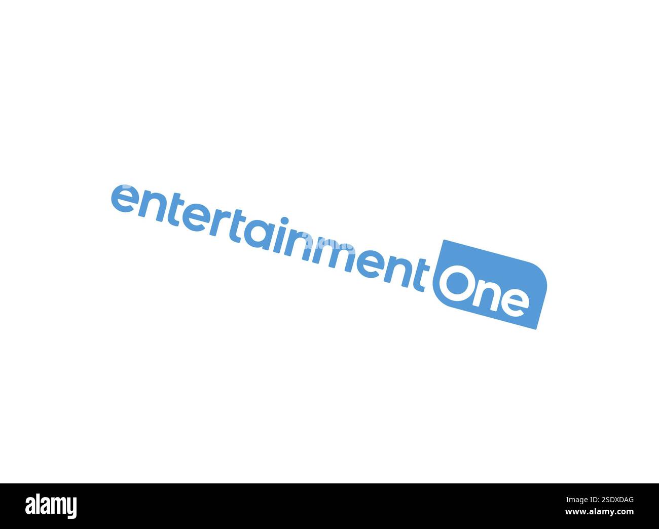 Rotated to right, Entertainment One Logo, Logo Stock Photo - Alamy