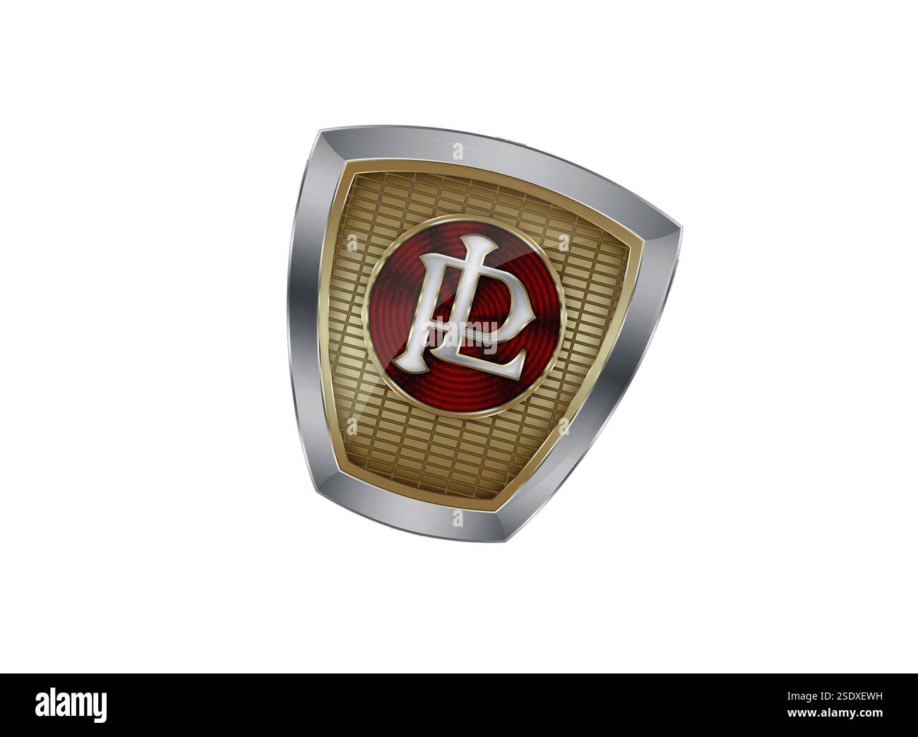 Rotated to right, Panhard Logo 1953, Car, Historic Logo from 1953 Stock ...