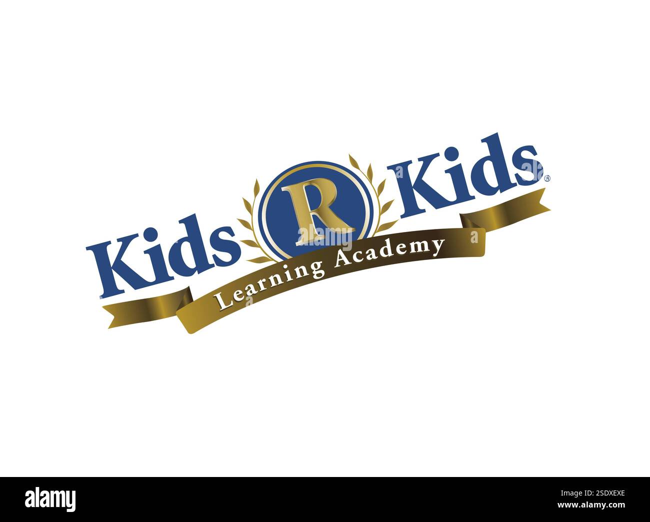 Turned to the left, Kids r Kids Logo, Education, Logo Stock Photo - Alamy