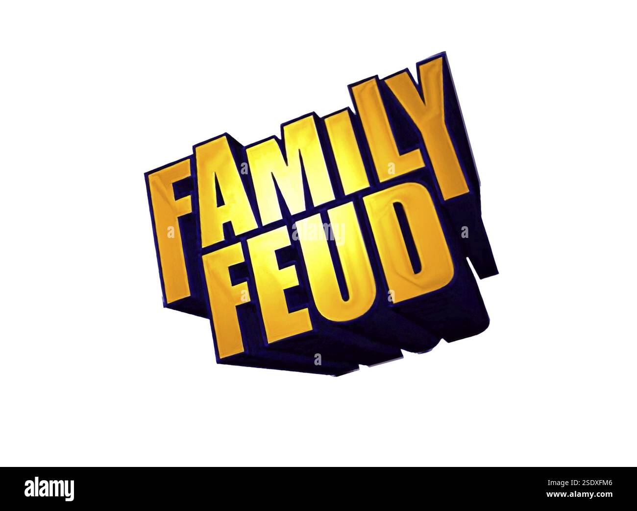 Rotated to left, Family Feud Logo 2006, Old Logo from 2006 Stock Photo ...