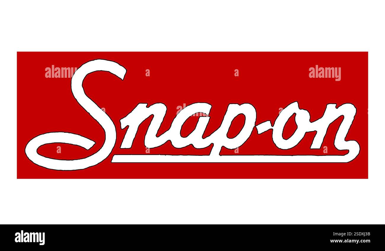 Snap on Logo 1944, Other companies, Old Logo from 1944 Stock Photo - Alamy
