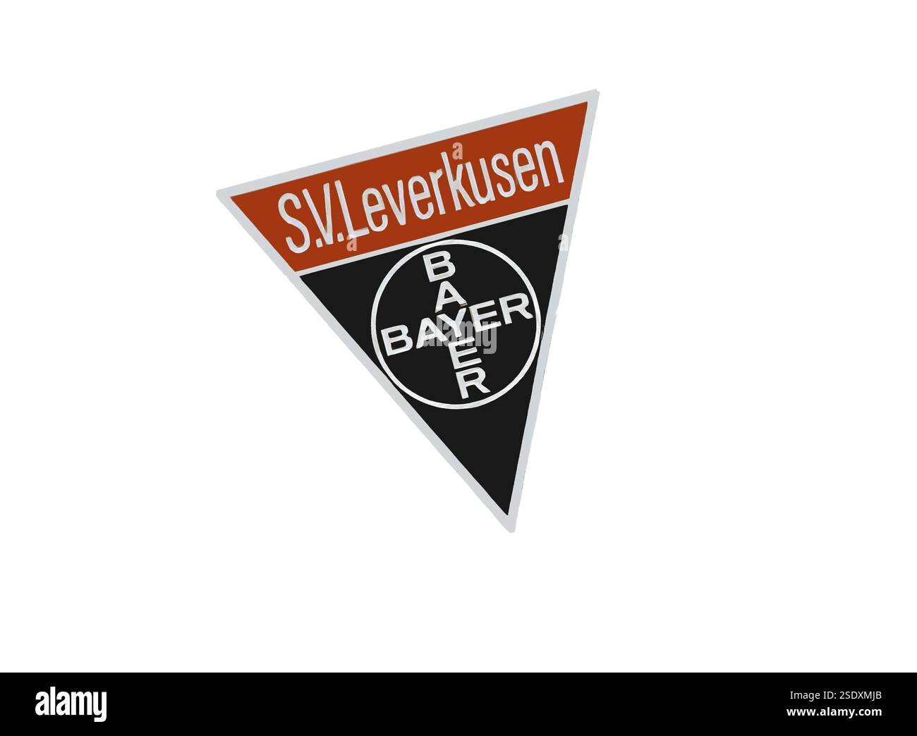 Rotated to left, Bayer 04 Leverkusen Logo 1948, Soccer, Old Logo from ...