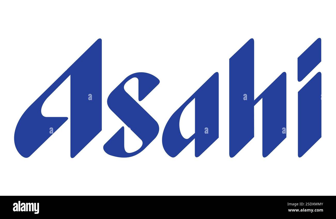 Asahi logo, Drink, Logo Stock Photo - Alamy