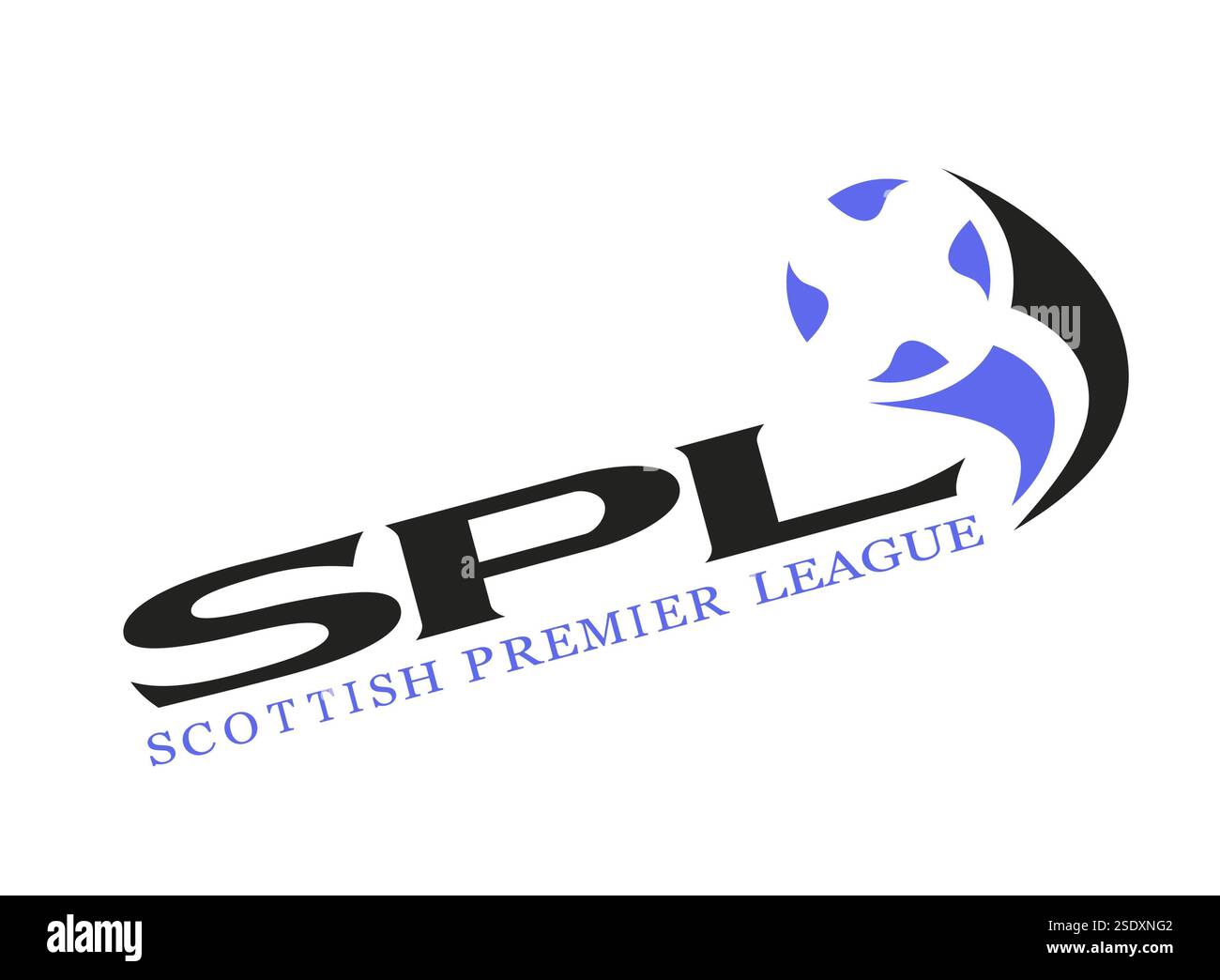 Nach links gedreht, Scottish Premier League Logo 1998, Sportligen ...