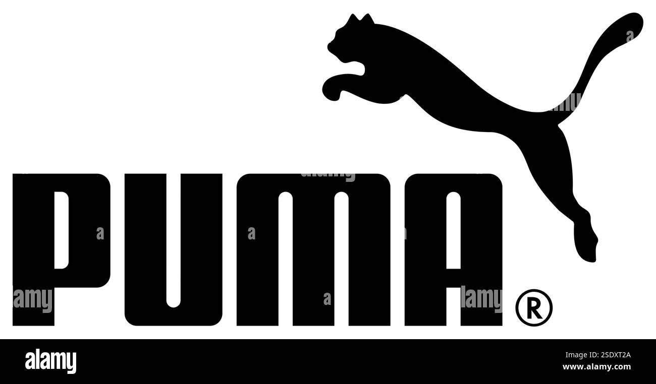 PUMA logo, fashion accessories, Logo Stock Photo - Alamy