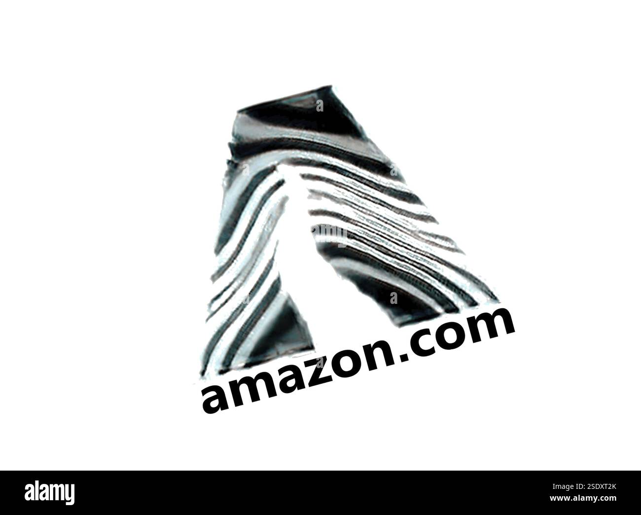Rotated to left, Amazon Logo 1997, Internet, Old Logo from 1997 Stock ...