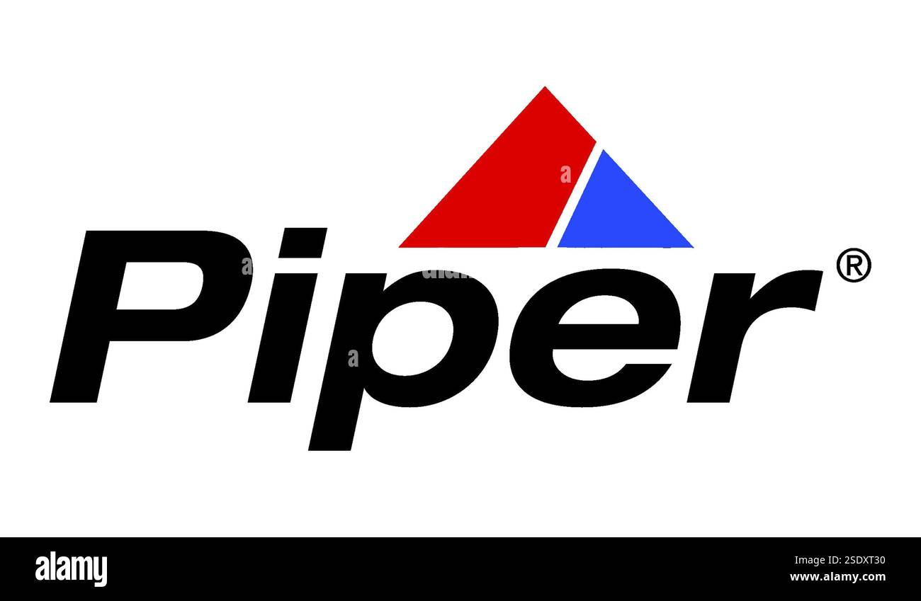 Piper Aircraft Logo, Airline, Logo Stock Photo - Alamy
