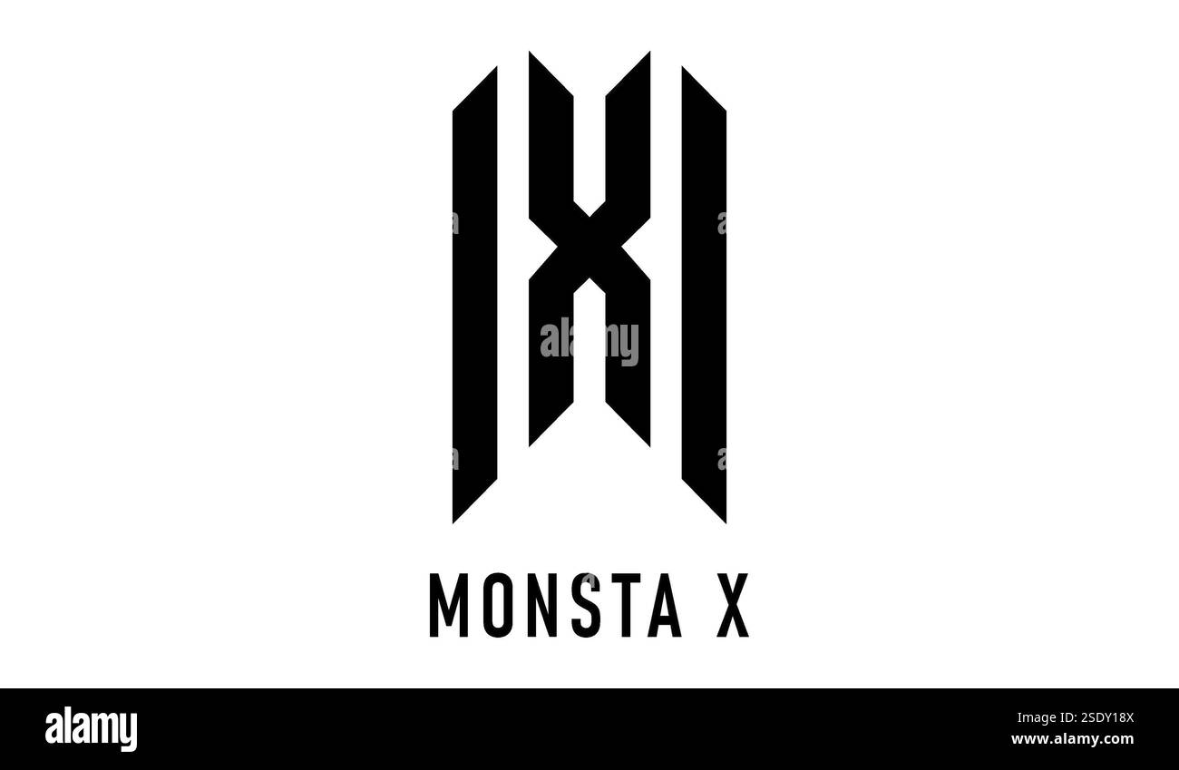Monsta X Logo, Music, Logo Stock Photo - Alamy
