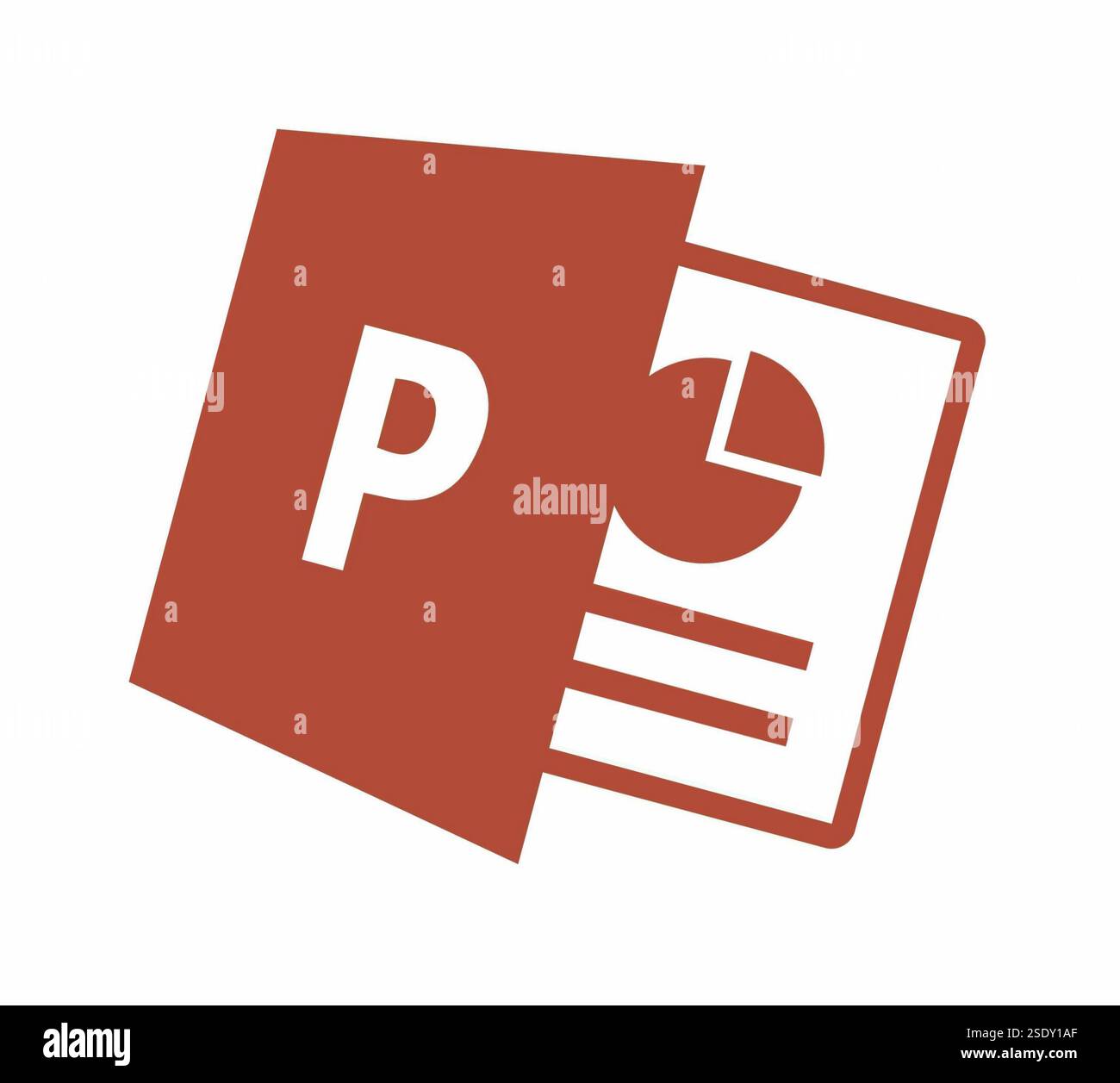 Microsoft powerpoint logo Cut Out Stock Images & Pictures - Alamy