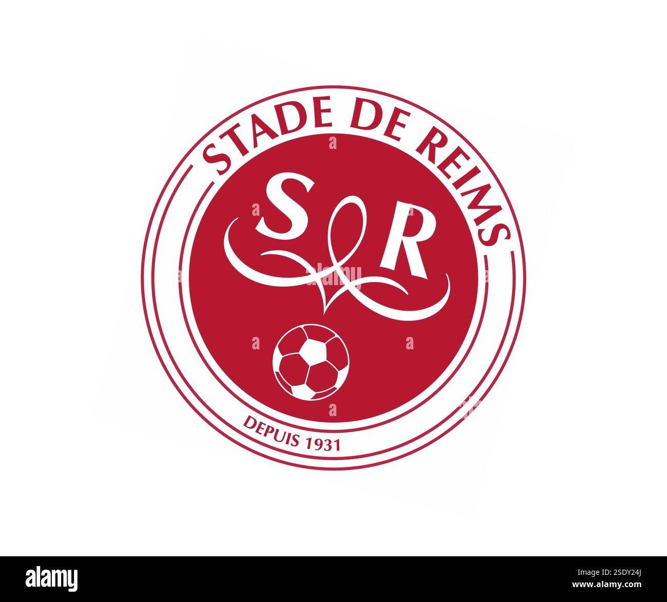 Rotated to right, Stade de Reims Logo 1999, Soccer, Historic Logo from ...