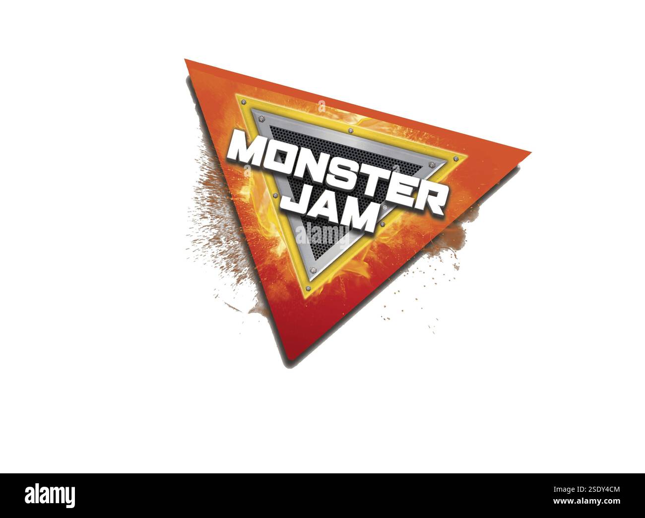 Rotated to right, Monster Jam Emblem, Other companies, Logo Stock Photo ...