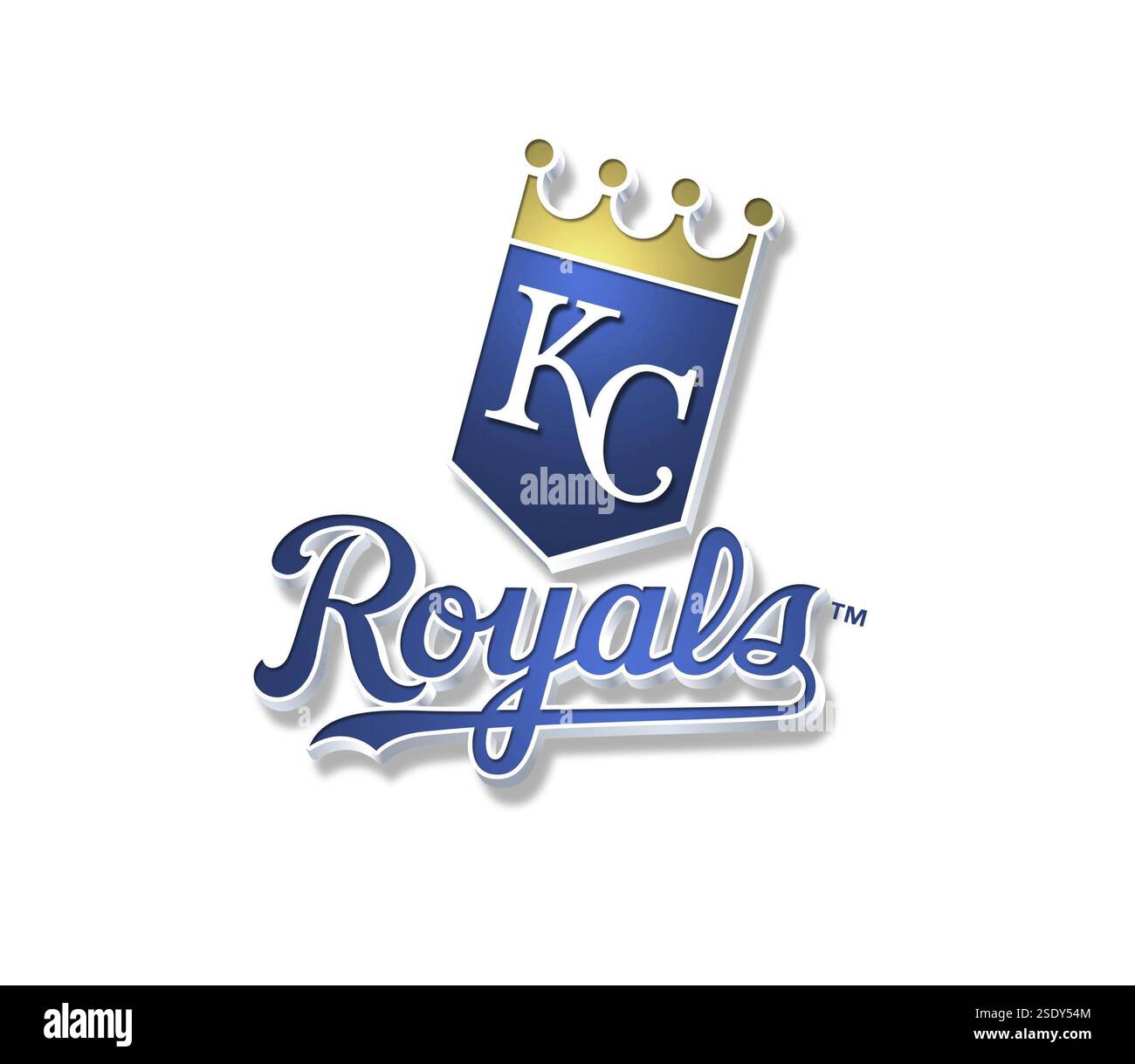 Rotated to right, kc royals logo, Baseball, Logo Stock Photo - Alamy