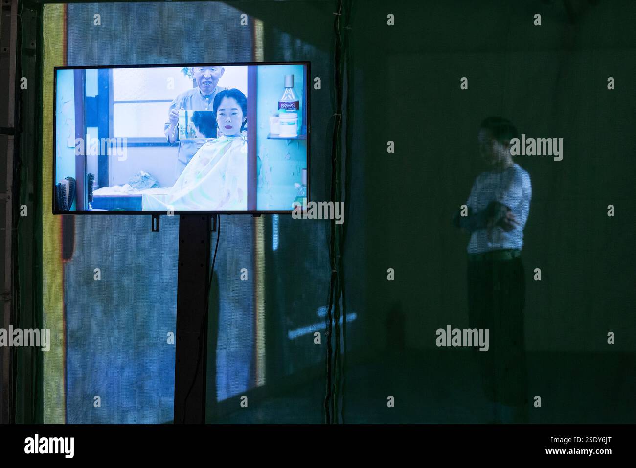 Hong Kong, China. 23rd Feb, 2024. Lee Kai Chung at his exhibition in ...
