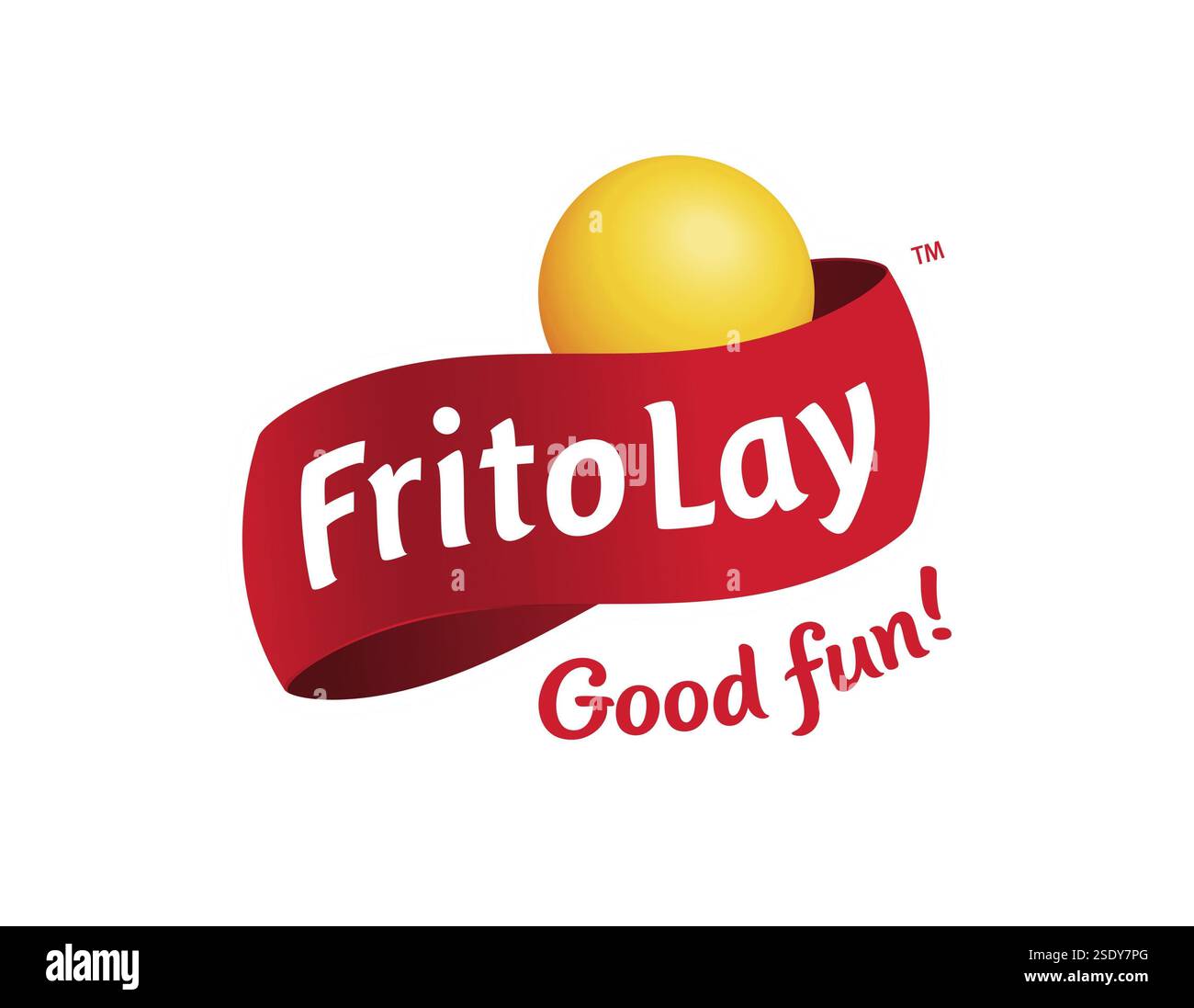 Turned to the left, Frito Lay Logo, Food, Logo Stock Photo - Alamy
