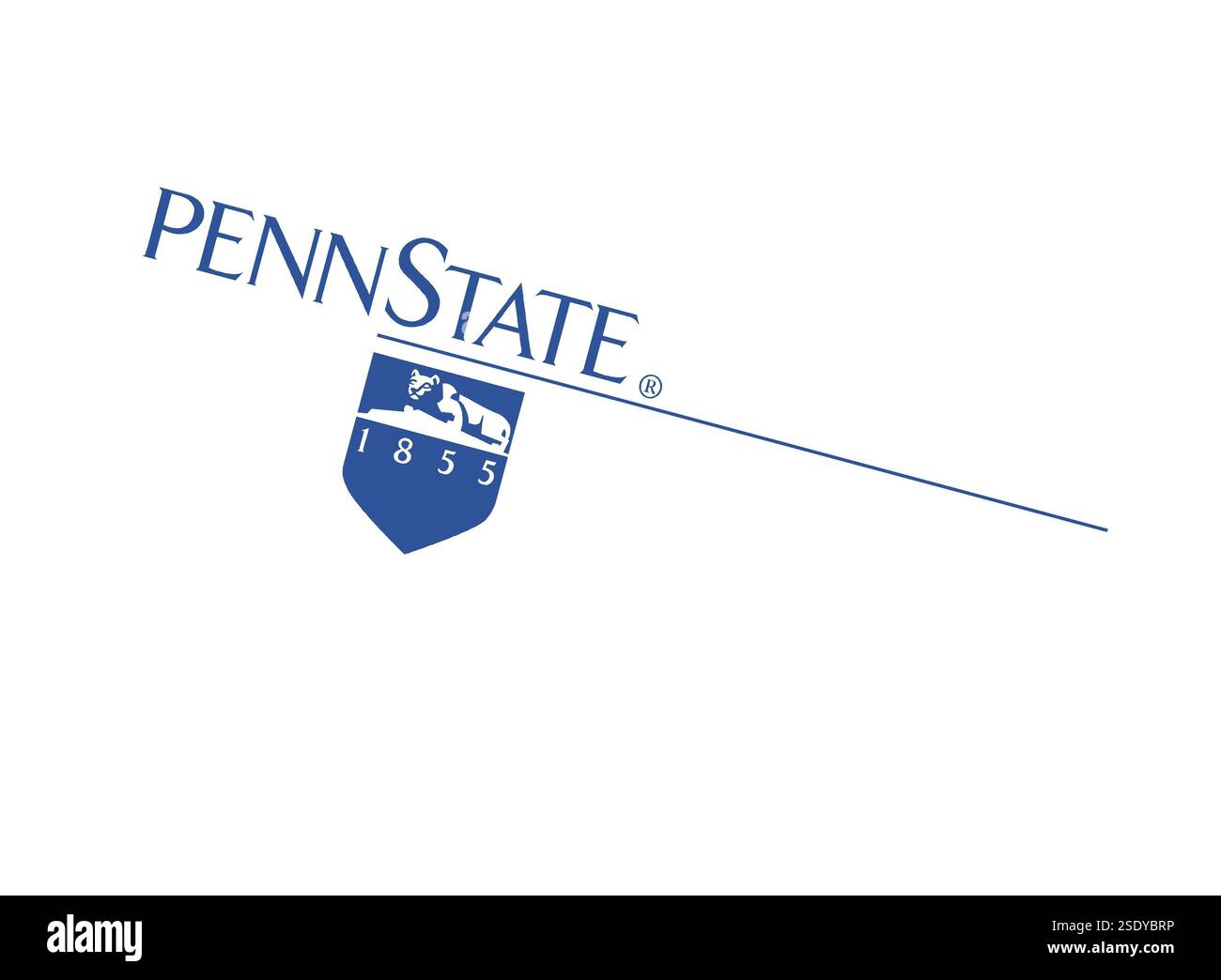 Rotated to right, Penn State Logo 1980, Education, Historic Logo from ...