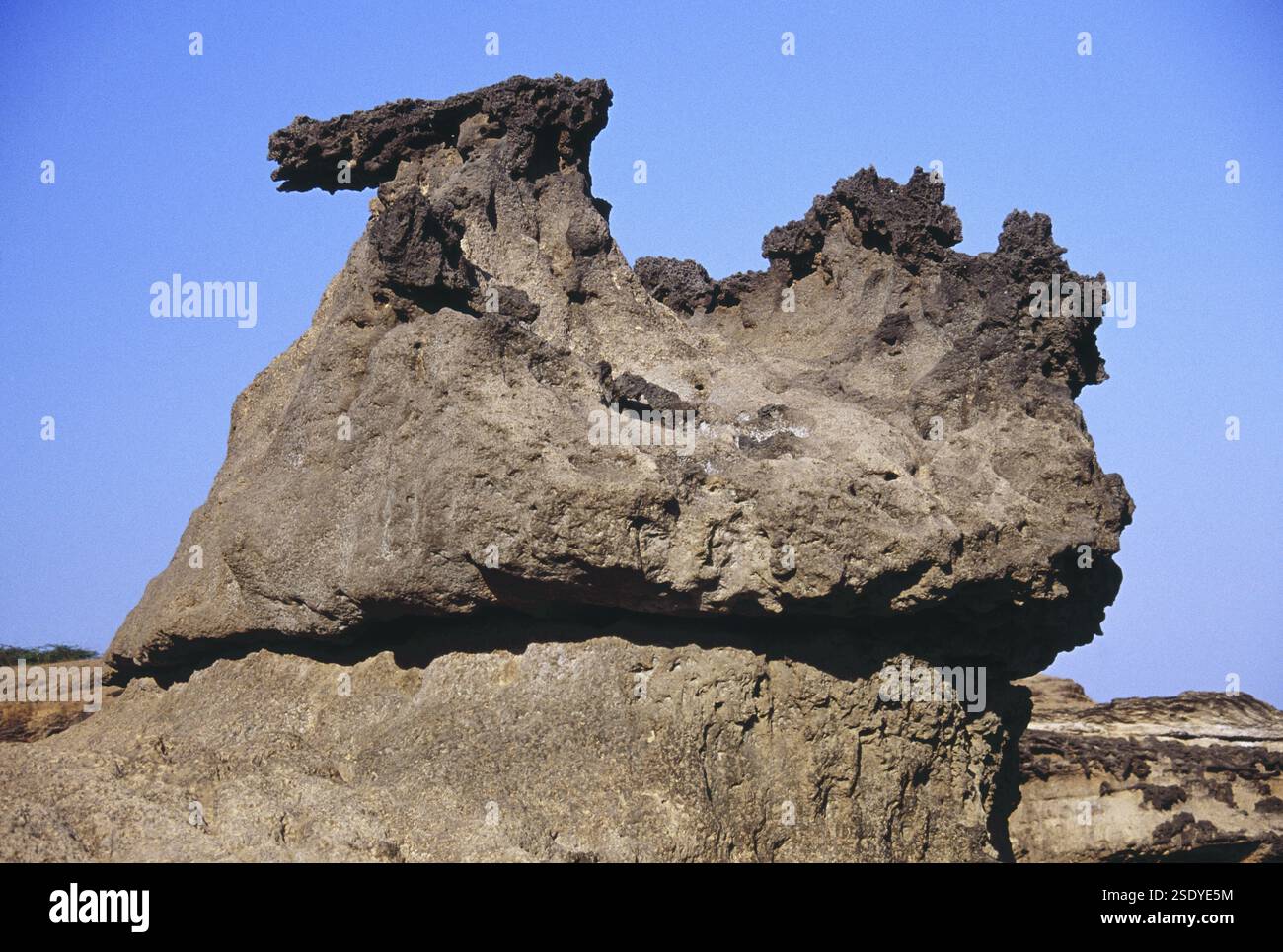 Rock formation at Saurashtra, Gujarat, India, Asia Stock Photo - Alamy