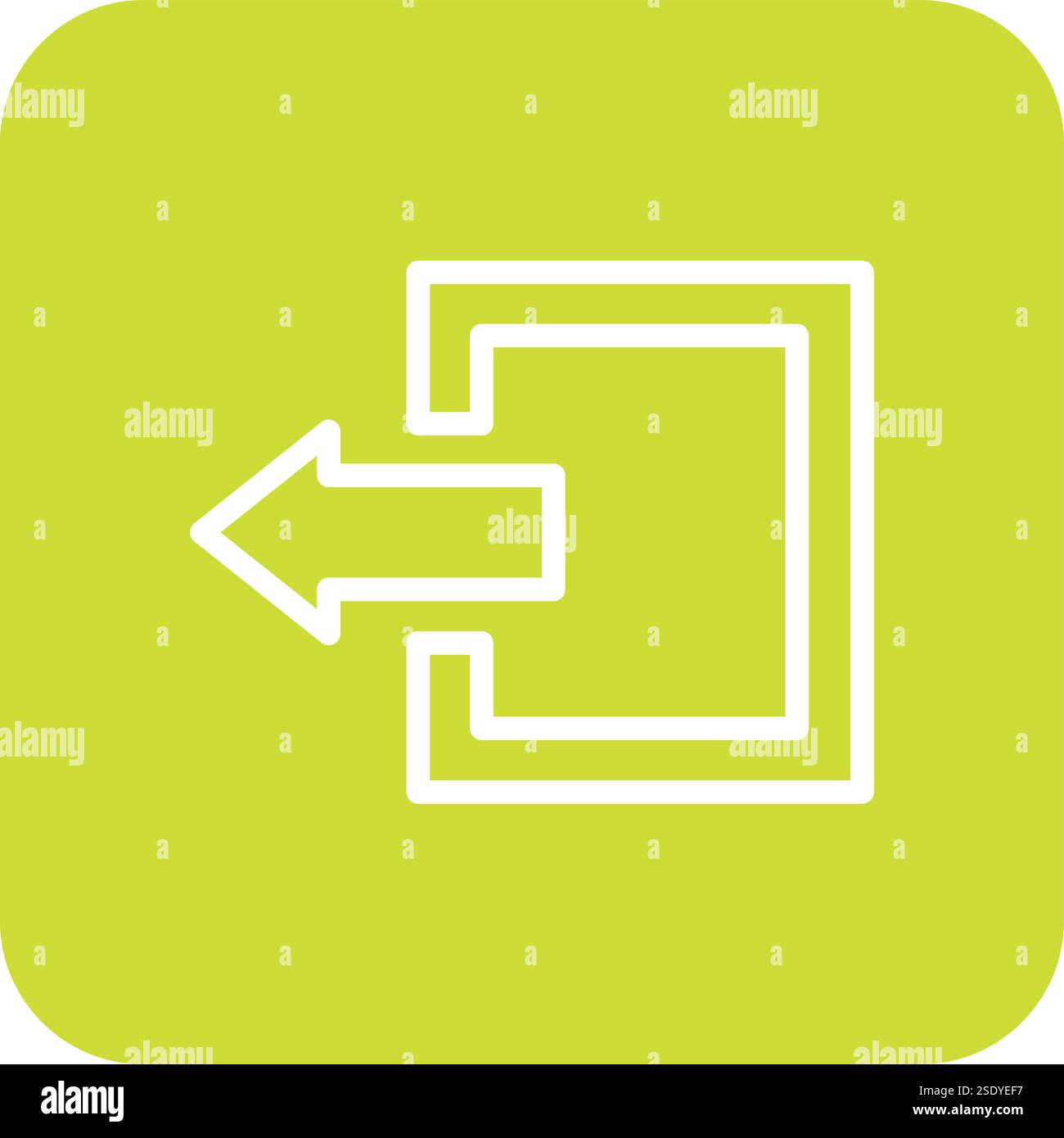 Log out Vector Icon Design Illustration Stock Vector Image & Art - Alamy