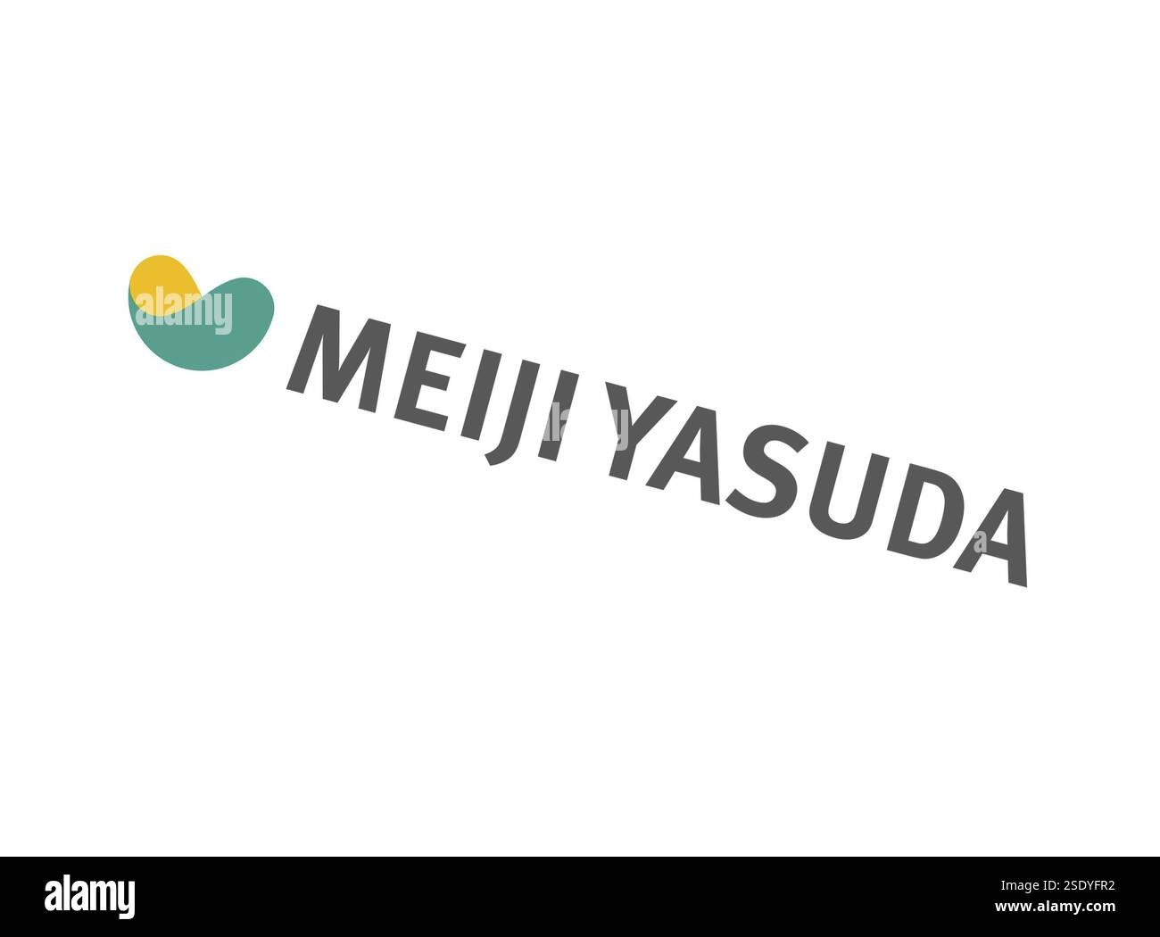 Rotated to right, Meiji Yasuda Life Insurance Company Logo, Logo Stock ...