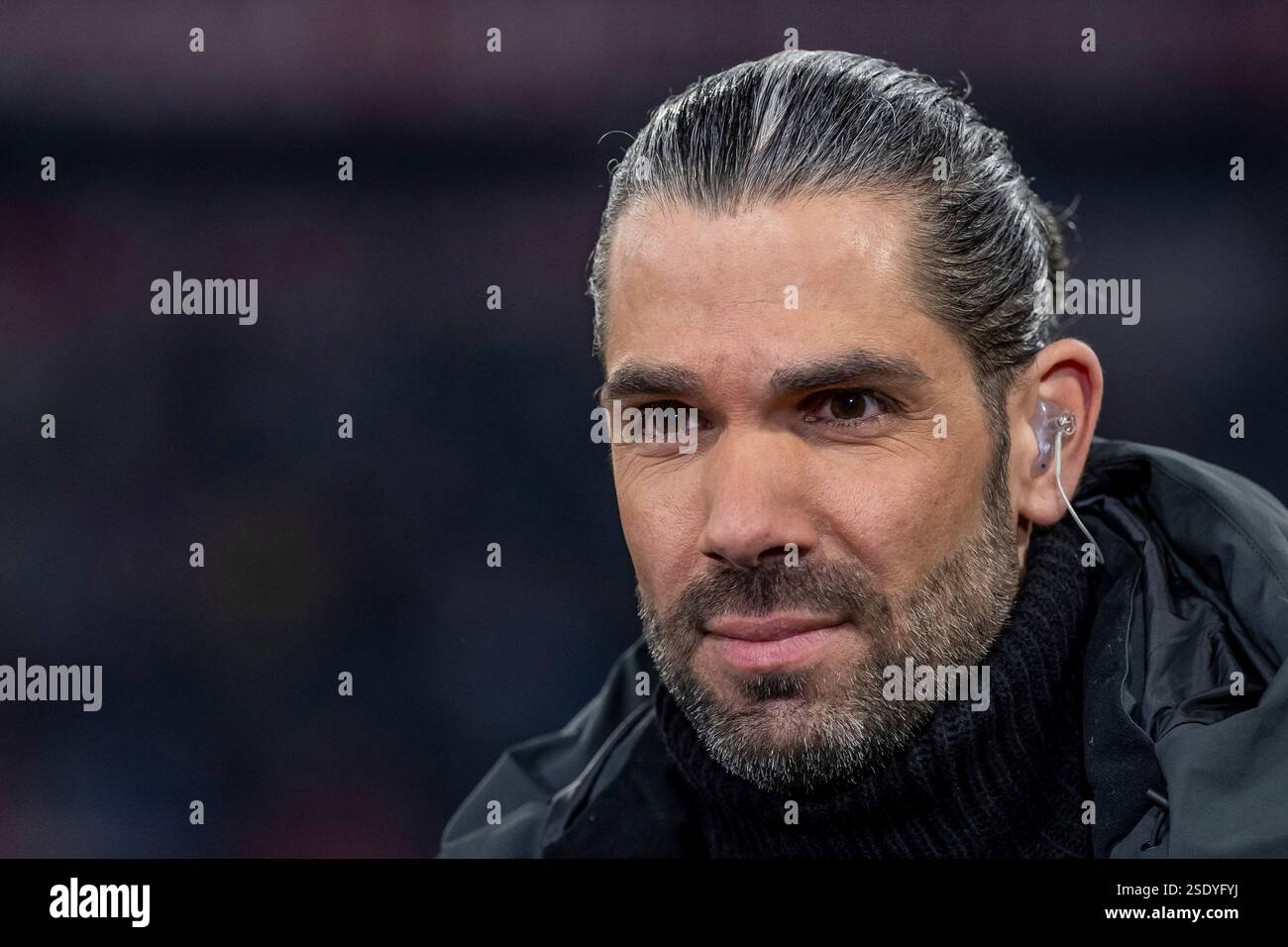 Muenchen, Deutschland. 07th Feb, 2025. Daniel Herzog (Moderator, DAZN ...