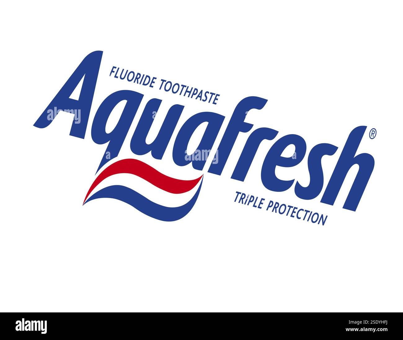 Rotated to right, Aquafresh Logo 1998, Cosmetics, Old Logo from 1998 ...