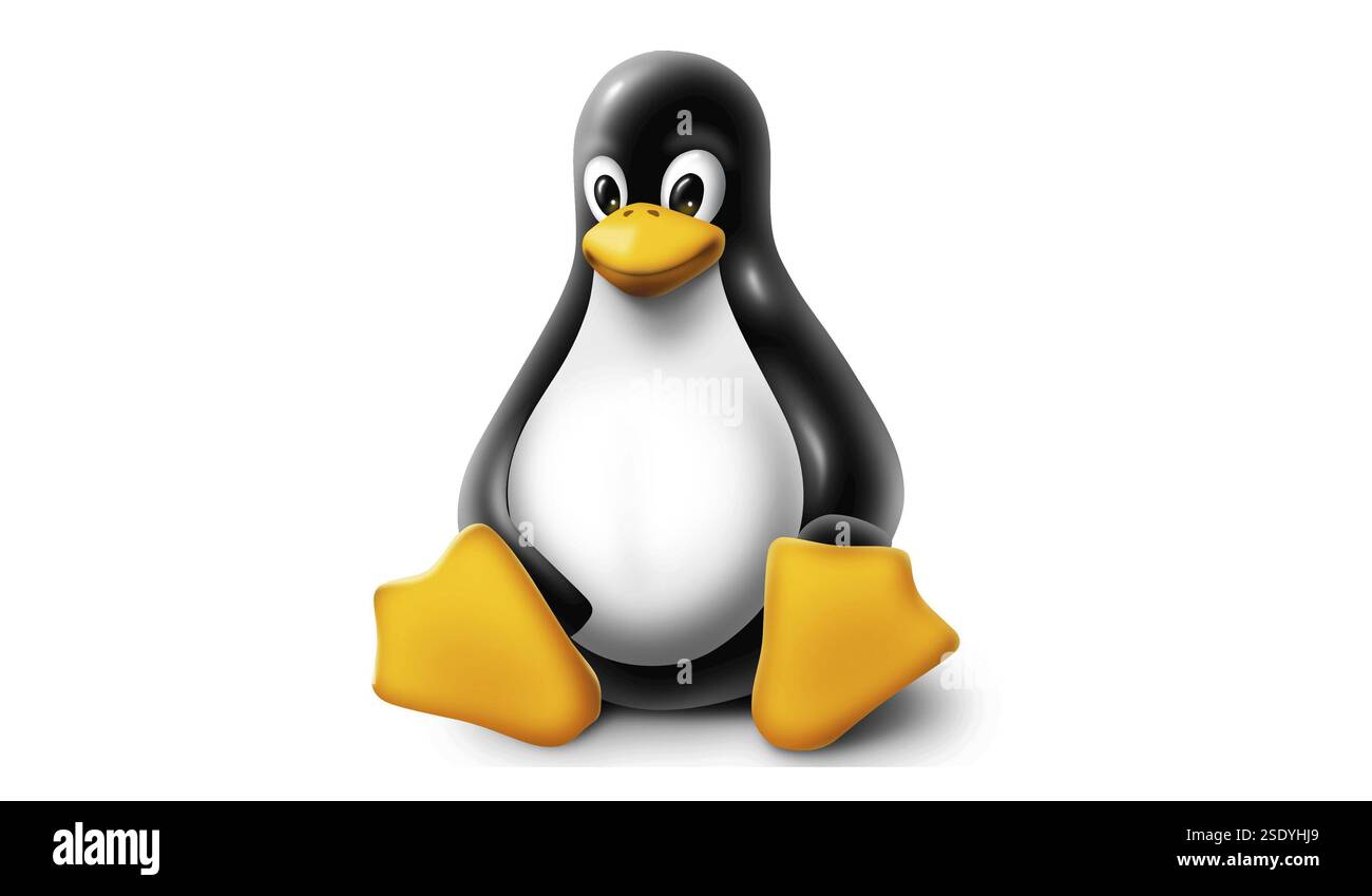 Linux Logo, Logo Stock Photo - Alamy