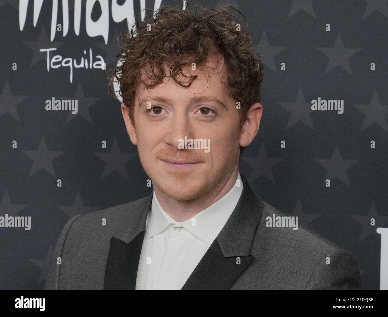 Ethan Slater arrives at the 30th Annual Critics Choice Awards held at ...