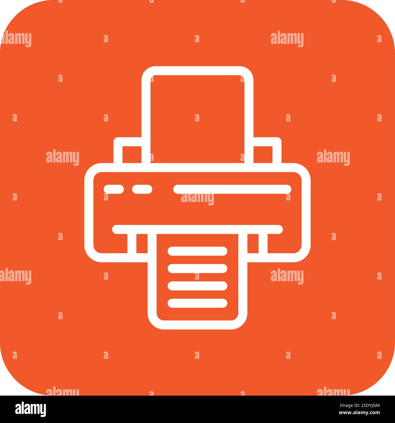 Printer Vector Icon Design Illustration Stock Vector Image & Art - Alamy