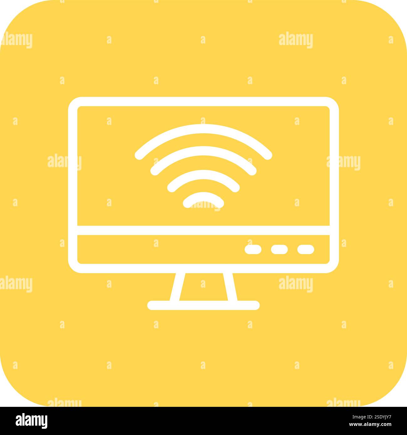 LCD Vector Icon Design Illustration Stock Vector Image & Art - Alamy