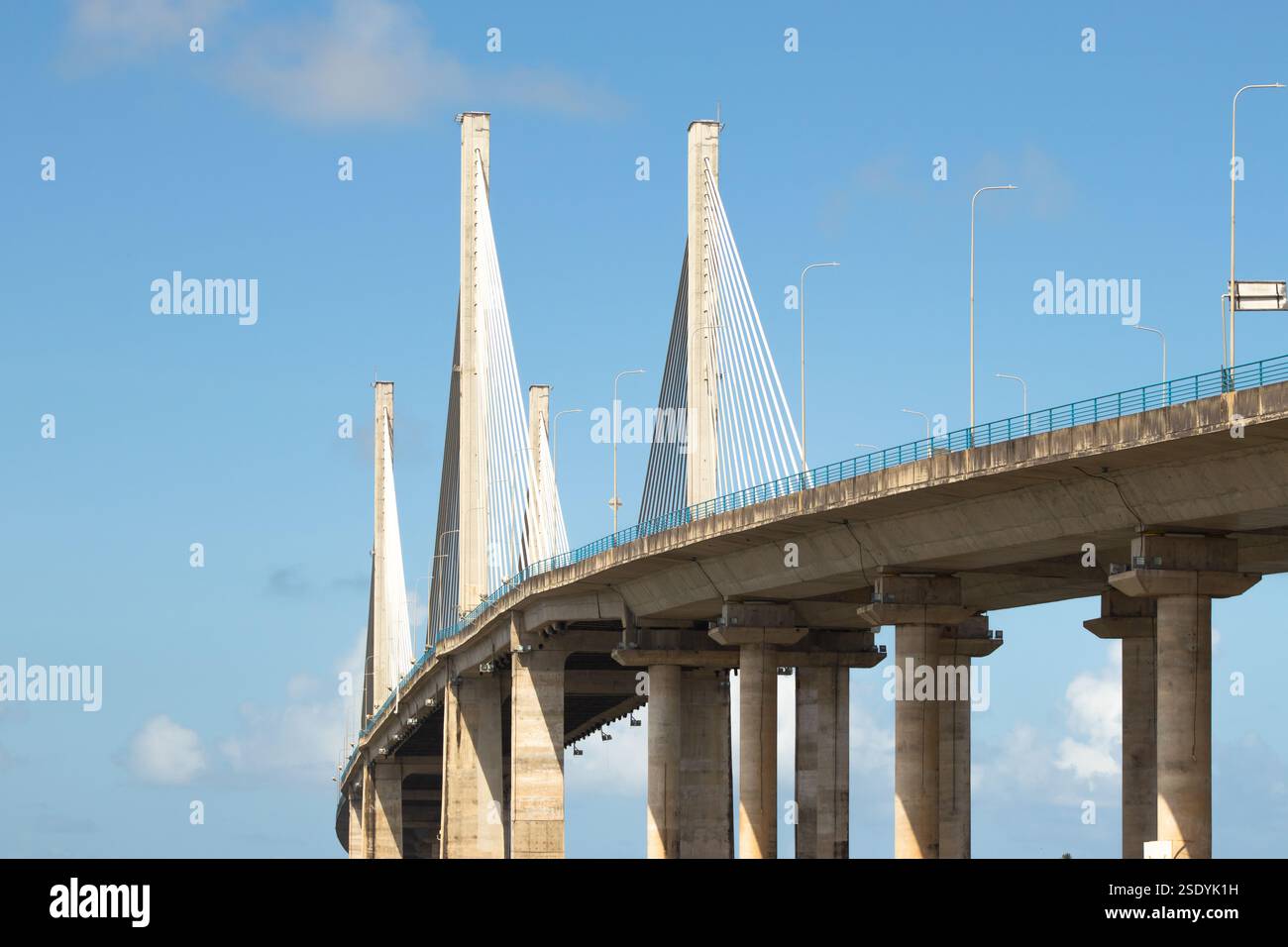 Cable-stayed bridge in Aracaju, Sergipe, Brazil Stock Photo - Alamy