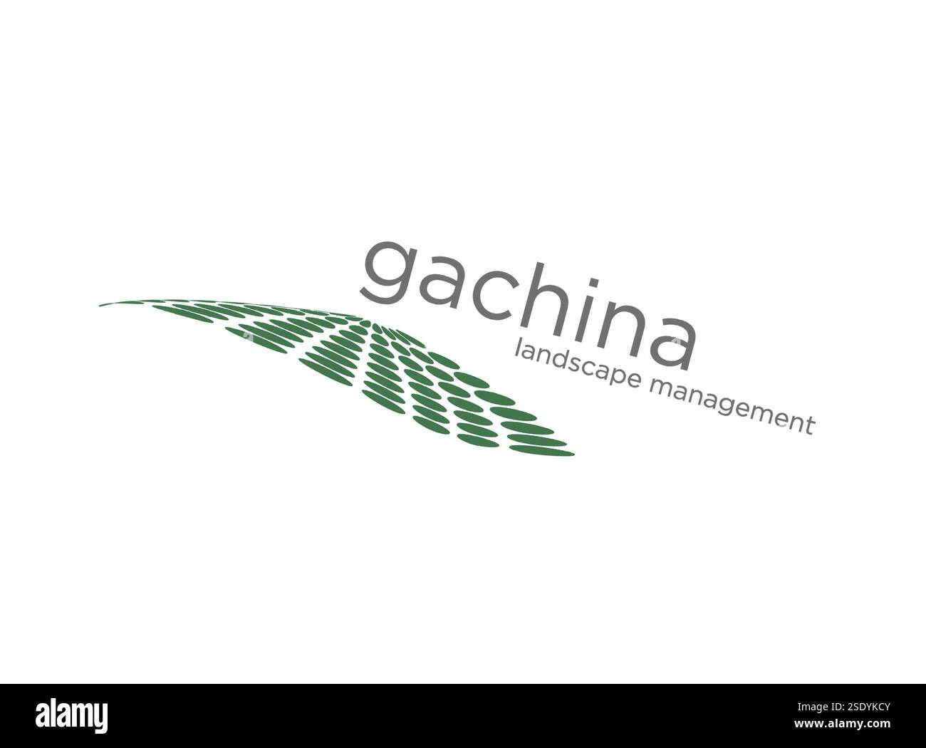 Rotated to right, Gachina Landscape Management Logo, Logo Stock Photo ...