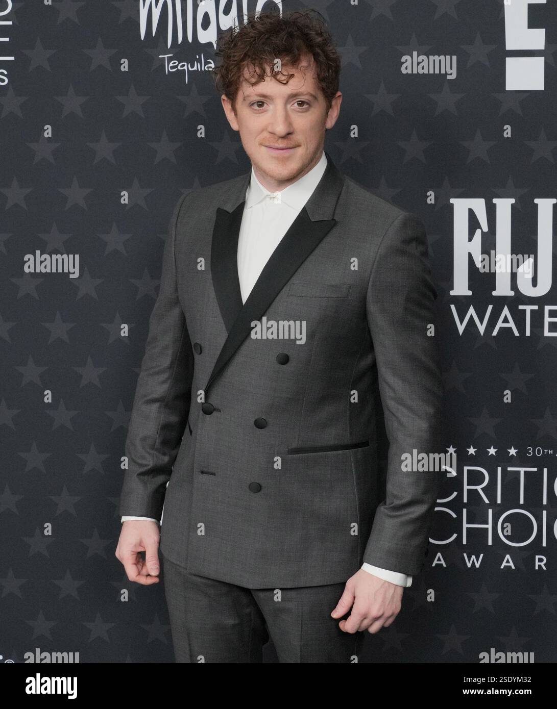 Ethan Slater arrives at the 30th Annual Critics Choice Awards held at ...
